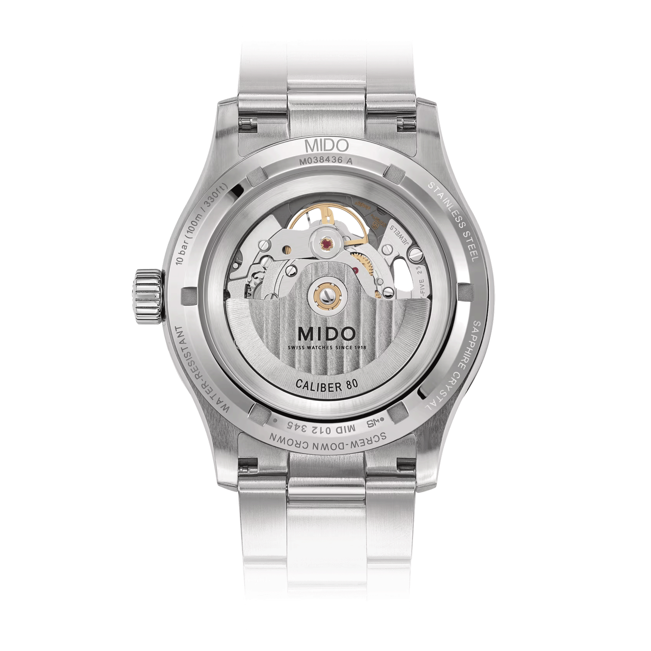 Mido Multifort Skeleton Vertigo 42 Watch M038.436.11.041.00 - Lepage