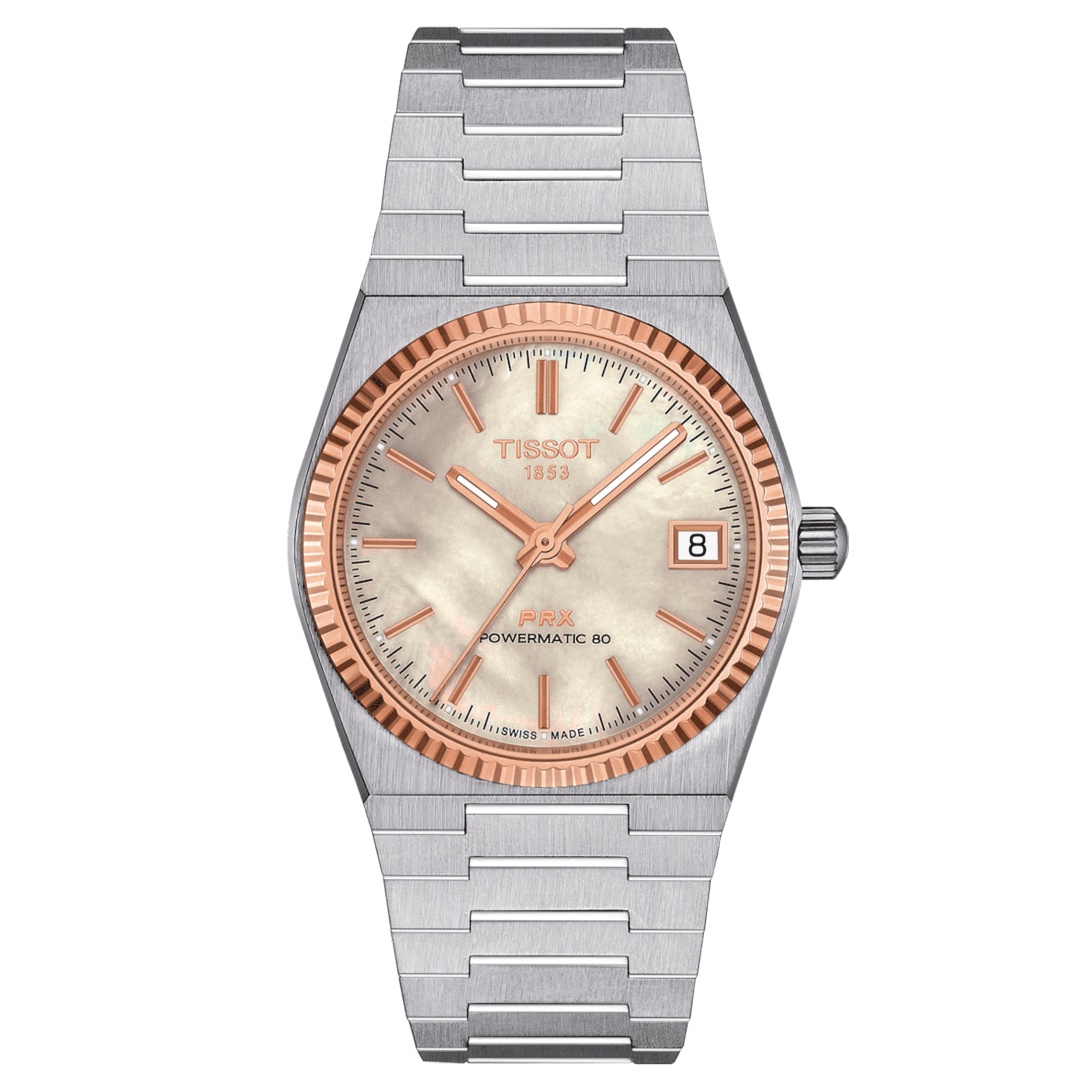 Tissot PRX Powermatic 80 Rose Gold Watch T931.207.41.111.00 - Lepage