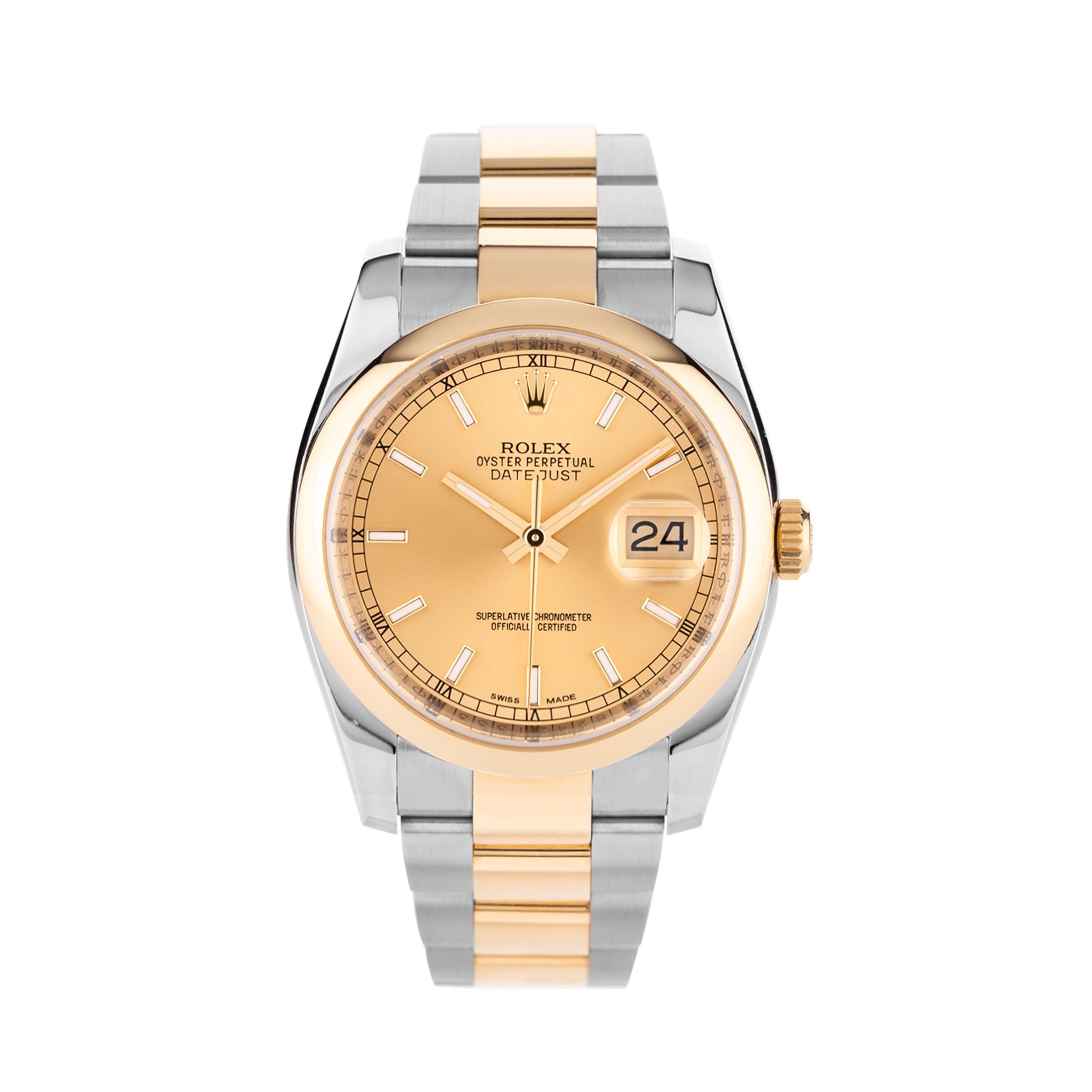 Pre-Owned Rolex Datejust 36 mm116203 Full Set 2020 - Lepage