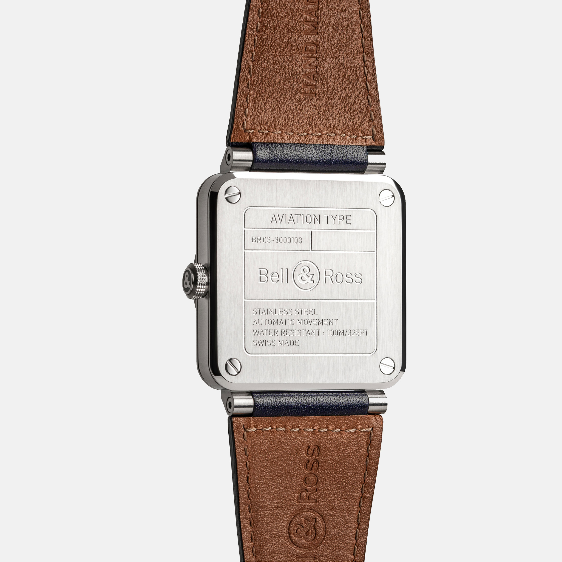 Bell & Ross New BR 03 Blue Steel automatic 41 mm - Lepage