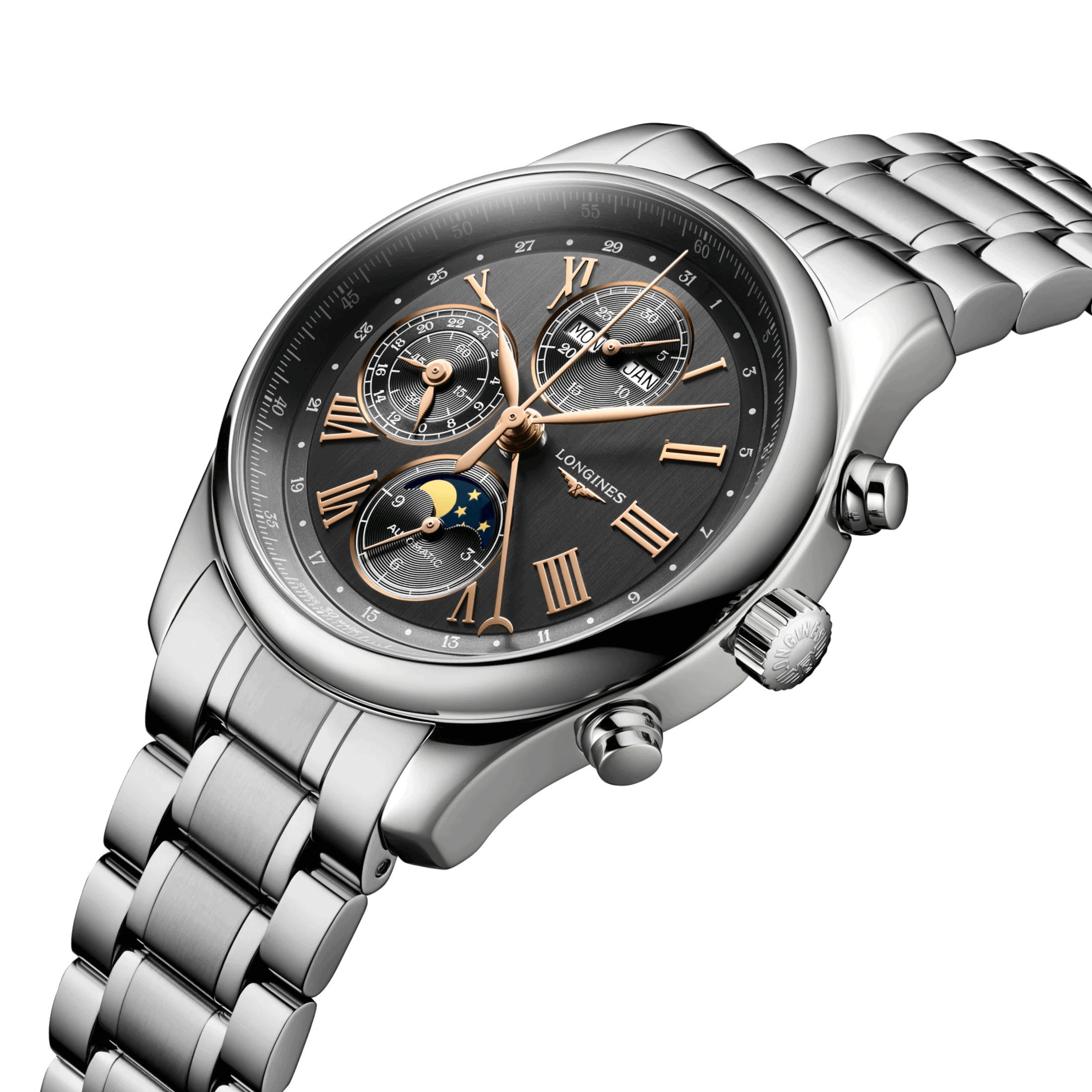 Longines Master Collection Auto 42 mm Watch L2.773.4.61.6 - Lepage