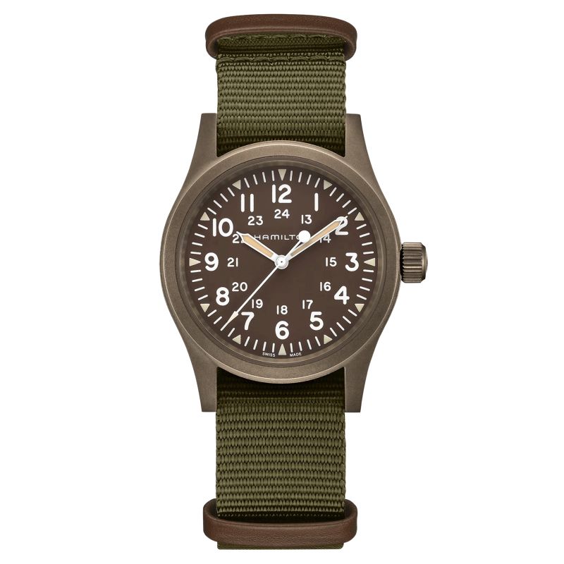 Montre Hamilton Khaki Field Mechanical 38 mm H69449961 - Lepage