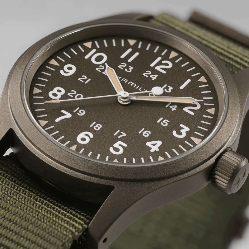 Montre Hamilton Khaki Field Mechanical 38 mm H69449961 - Lepage