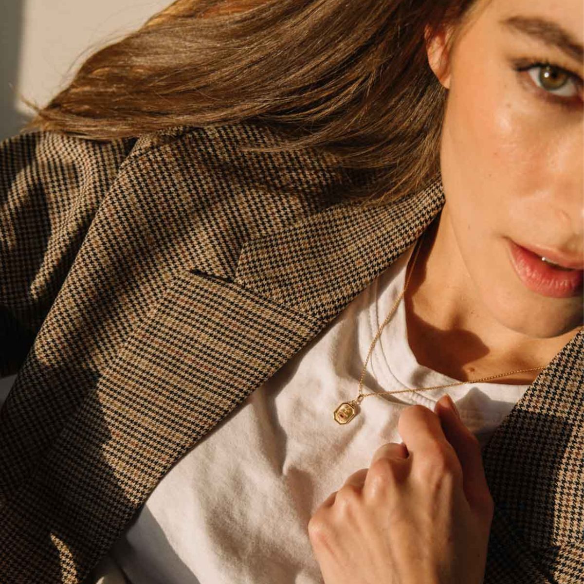 Augis Amour L'Exclusive rouge medal in yellow gold and diamond | Lepage