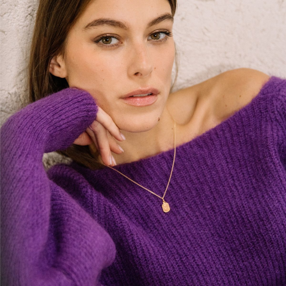 Augis Amour L'Exclusive medal in yellow gold | Lepage