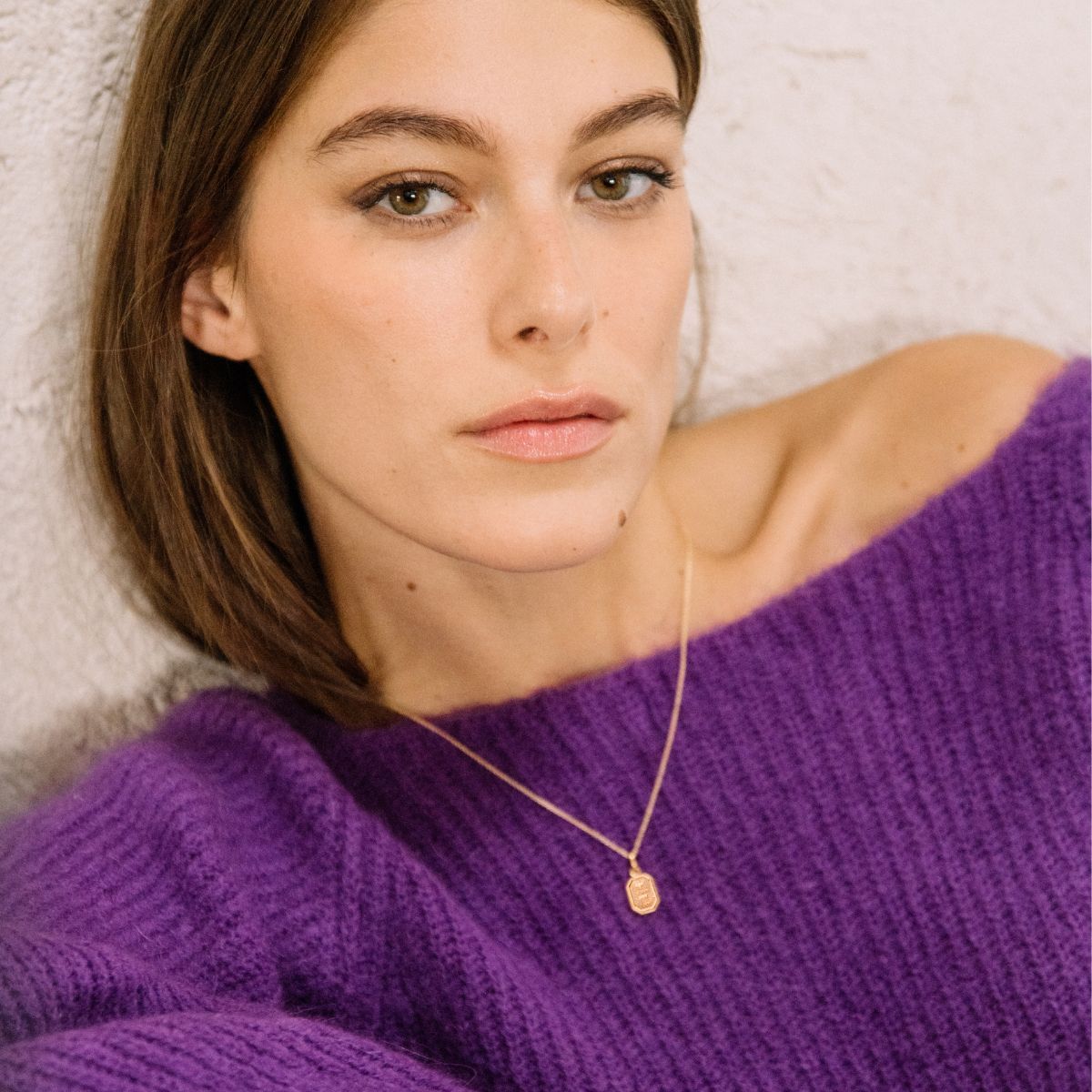 Augis Amour L'Exclusive medal in yellow gold | Lepage