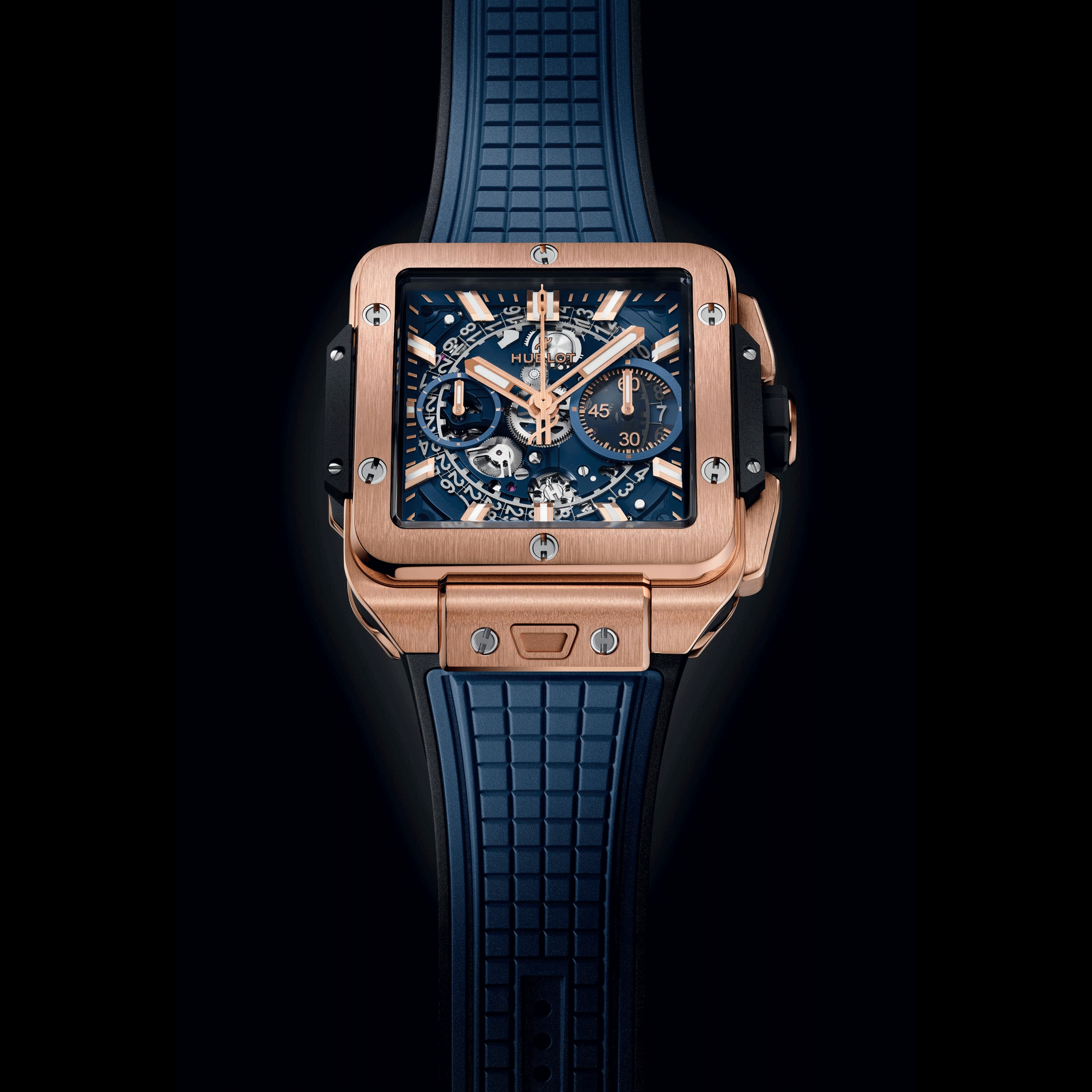 Hublot Square Bang Unico King Gold Watch 821.OX.5180.RX - Lepage