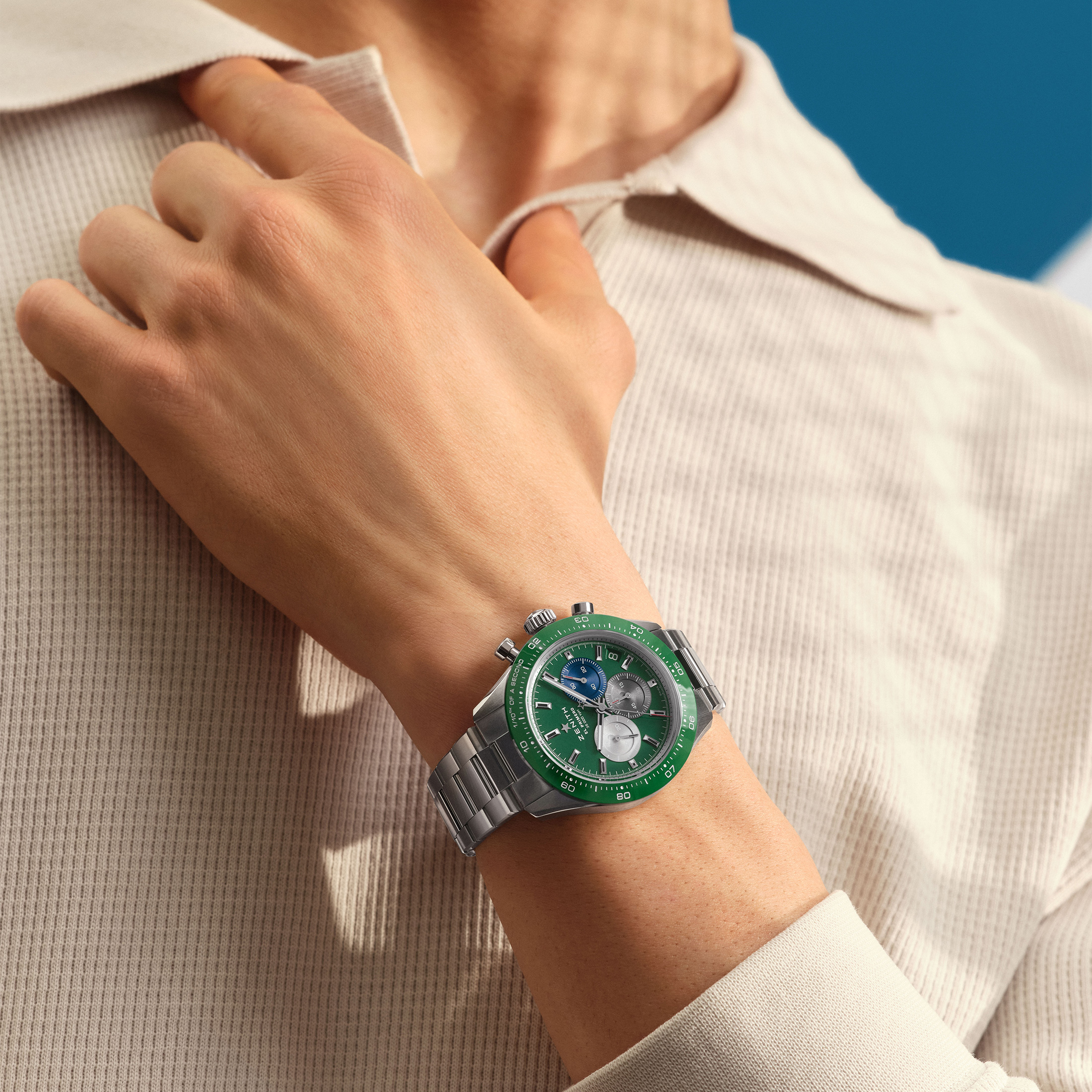 Zenith Chronomaster Sport Green 03.3119.3600/56.M3100 - Lepage