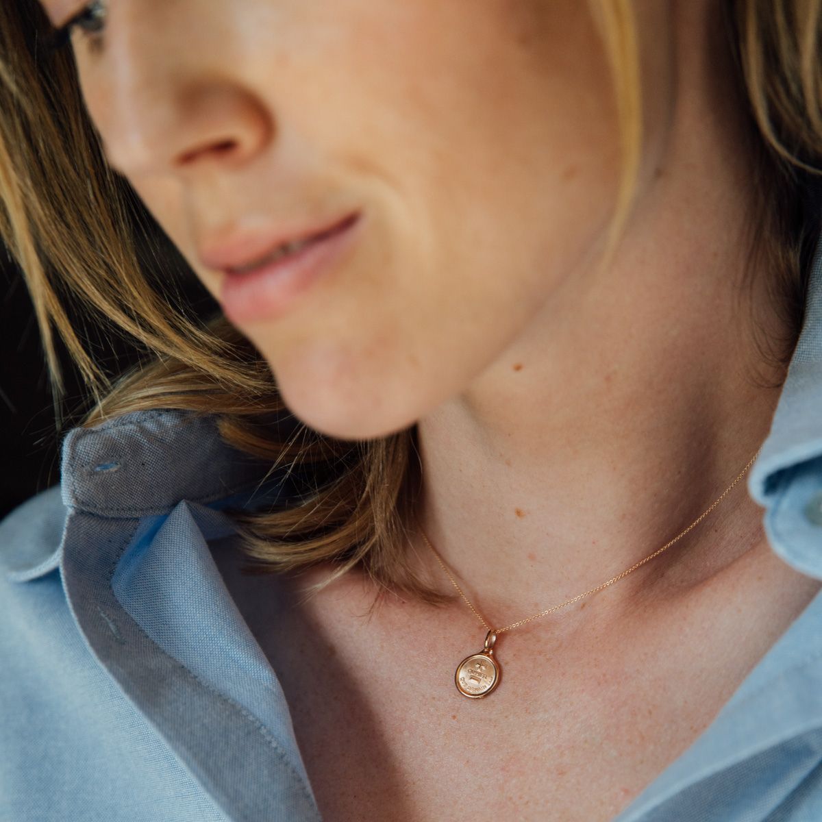 A.Augis Amour L'Originale Medal in pink gold - Lepage