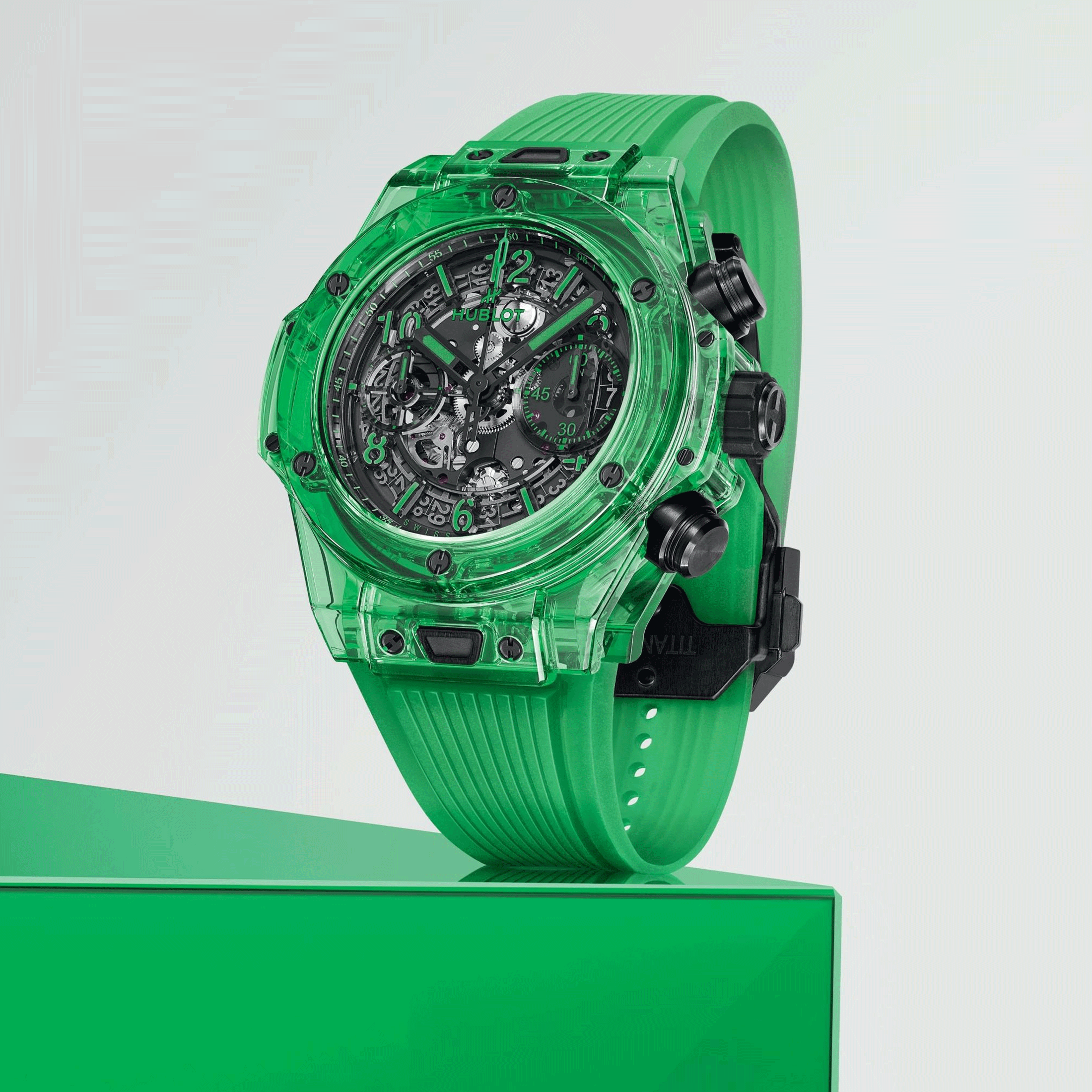 Hublot Big Bang Green SAXEM 42 mm Watch 441.JG.4990.RT - Lepage
