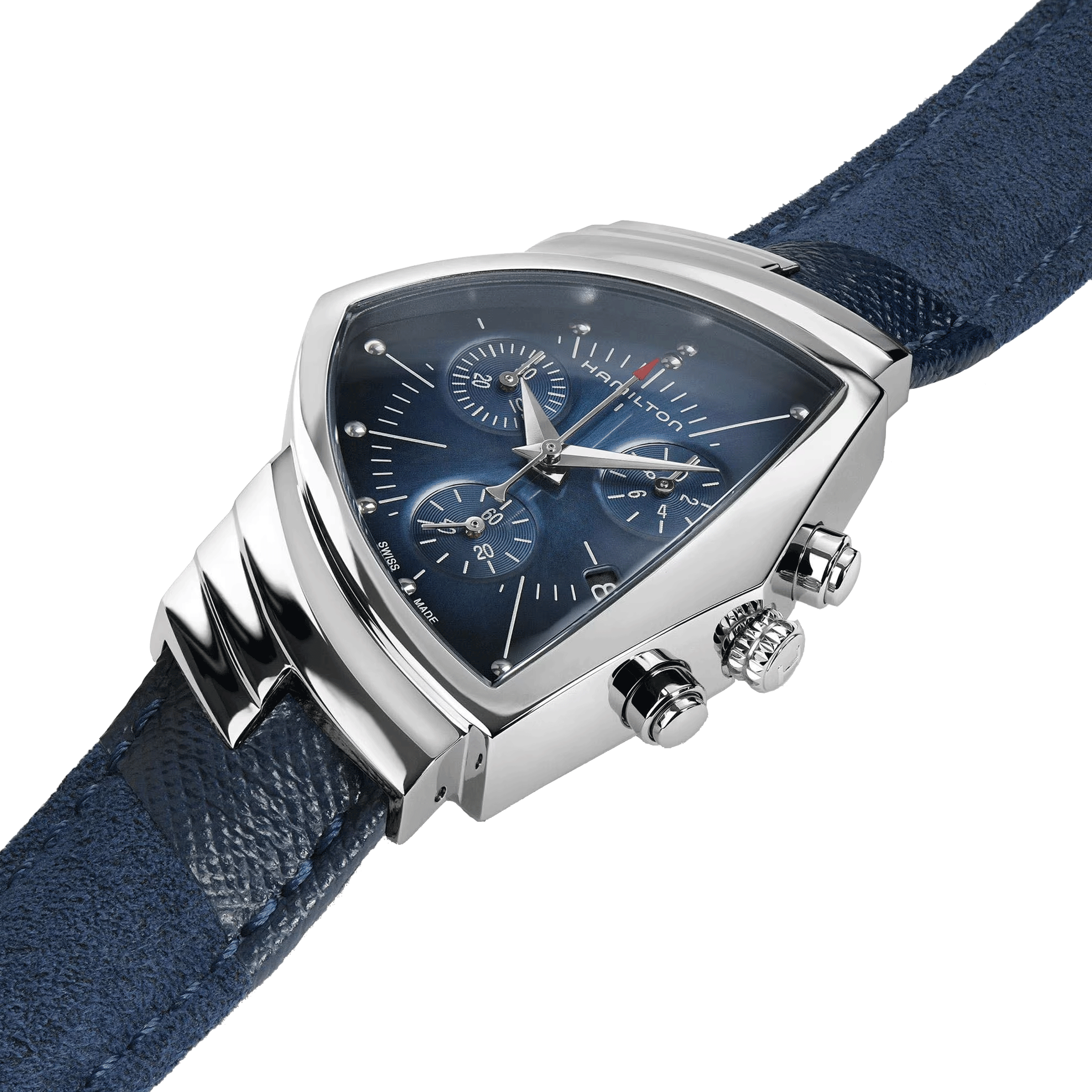 Hamilton Blue Ventura Chrono quartz 32,3 mm Watch H24432941 - Lepage