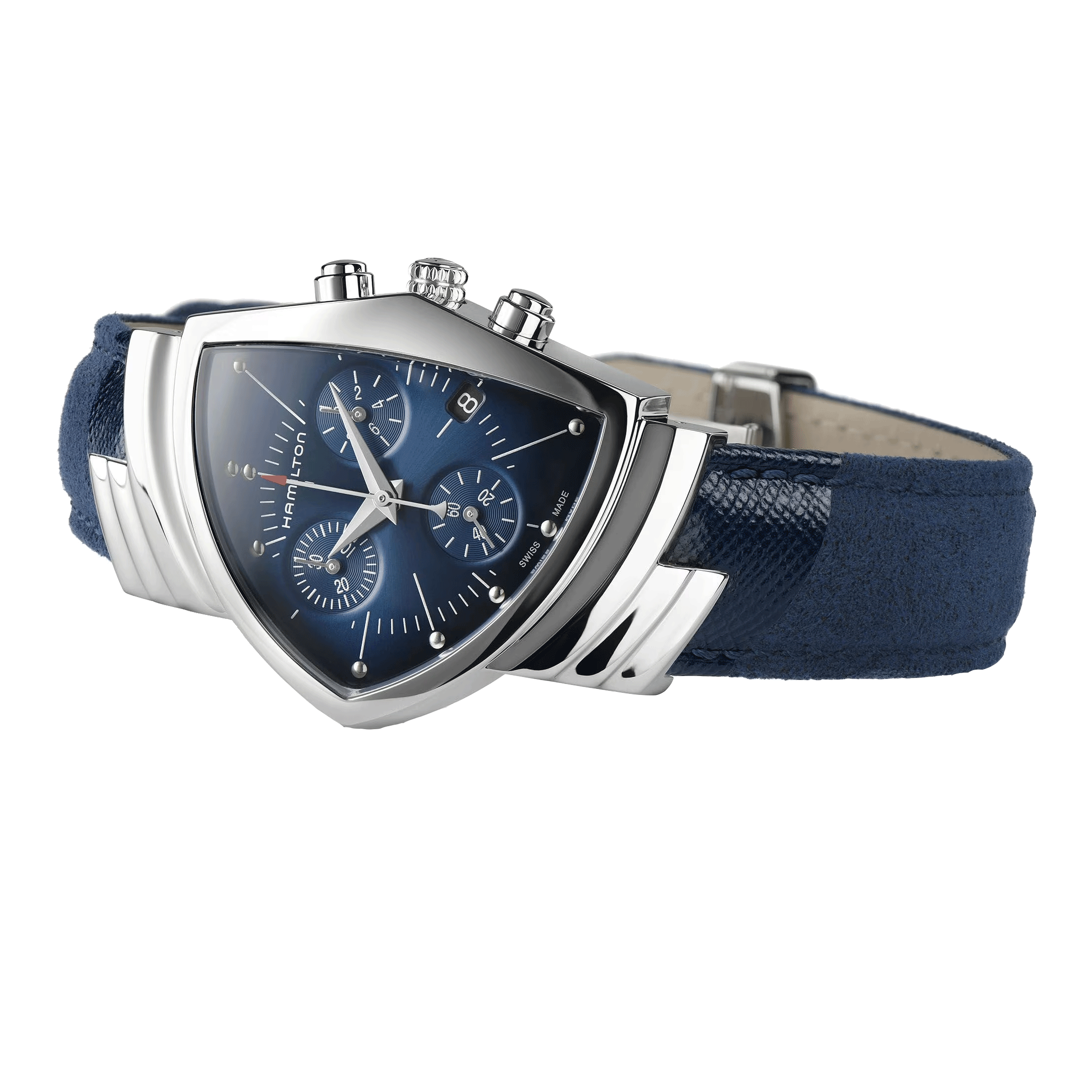 Hamilton Blue Ventura Chrono quartz 32,3 mm Watch H24432941 - Lepage