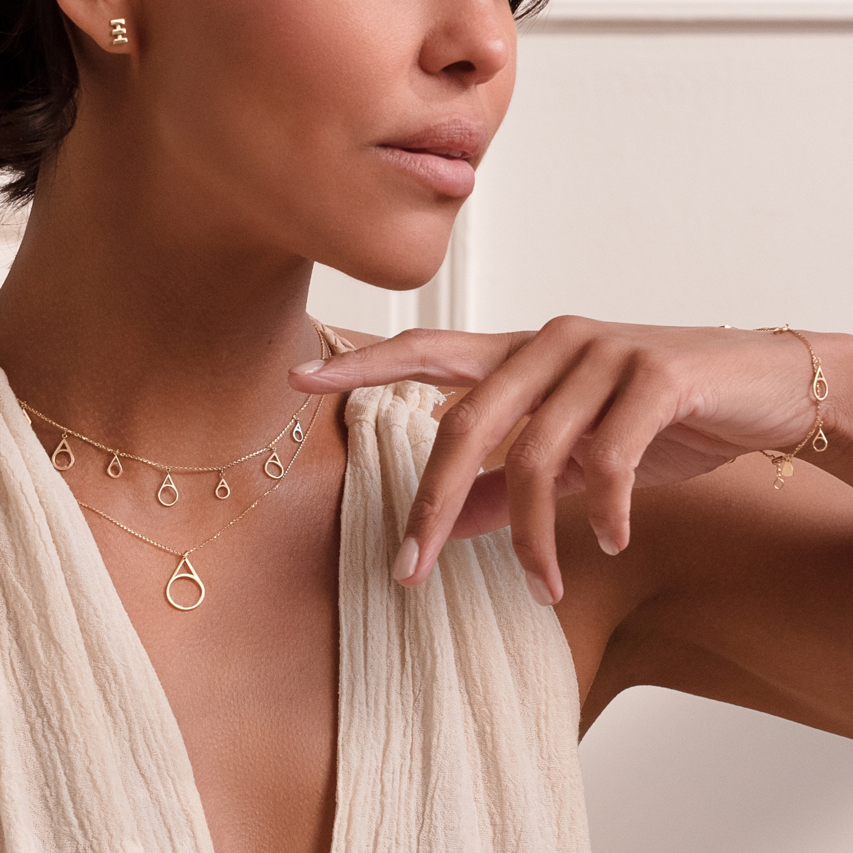 Collier Athéna en or jaune | Lepage Joaillier