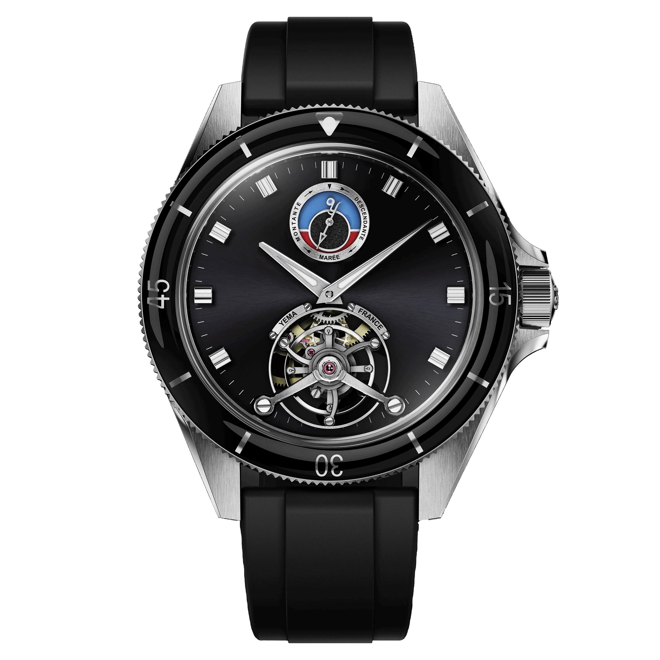 Yema Yachtingraf Tourbillon Mareograph Watch 37.33.66.SN.U6 - Lepage