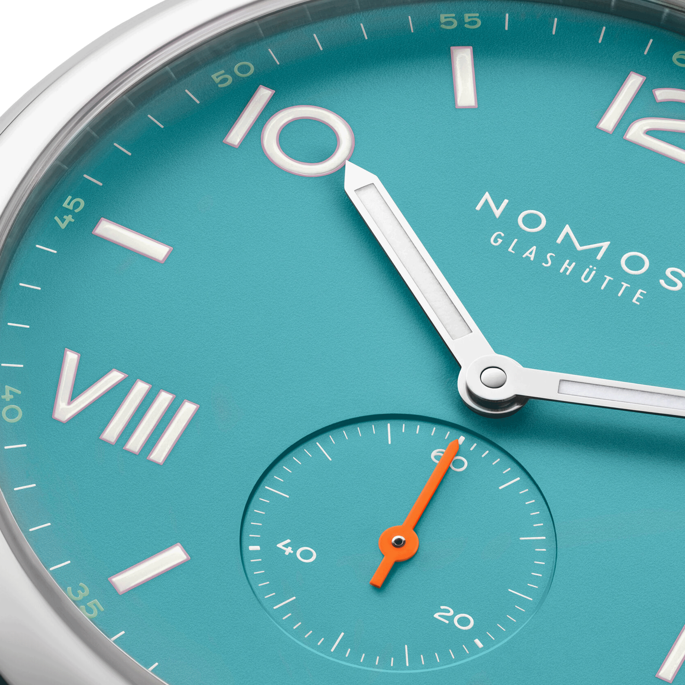NOMOS Club Campus Endless Blue mechanical 38 mm Watch 724 - Lepage