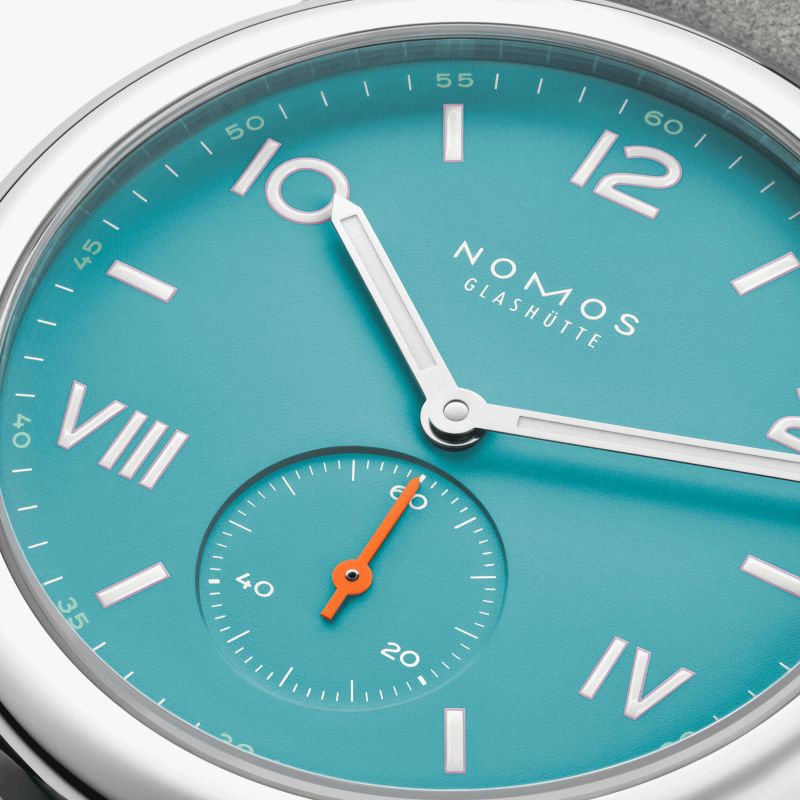 NOMOS Club Campus Endless Blue mechanical 36 mm Watch 717.GB - Lepage