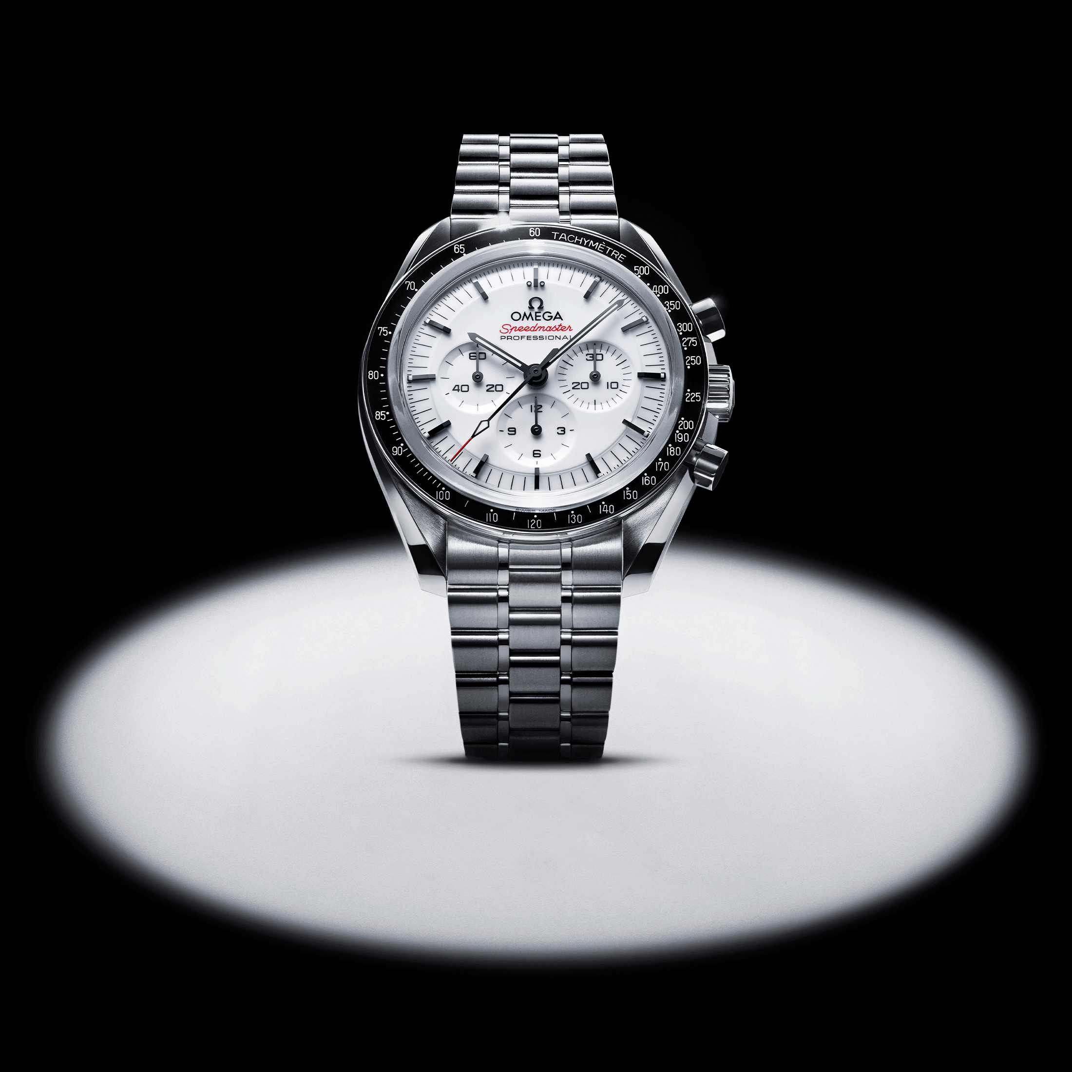 Montre Omega Speedmaster Moonwatch Professionnal Cadran Blanc - Lepage