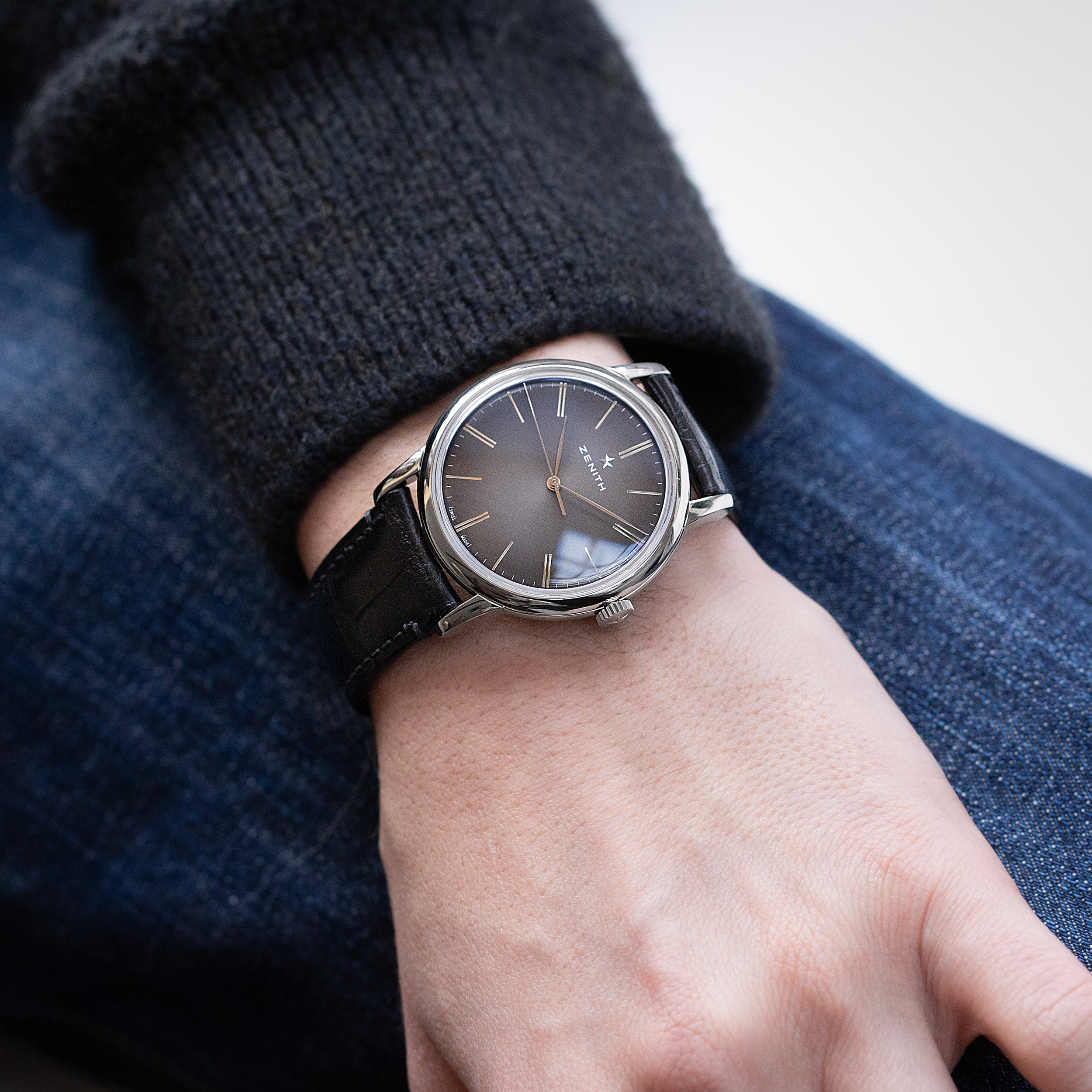 Pre-Owned Zenith Elite Classic automatique 39 mm - Lepage