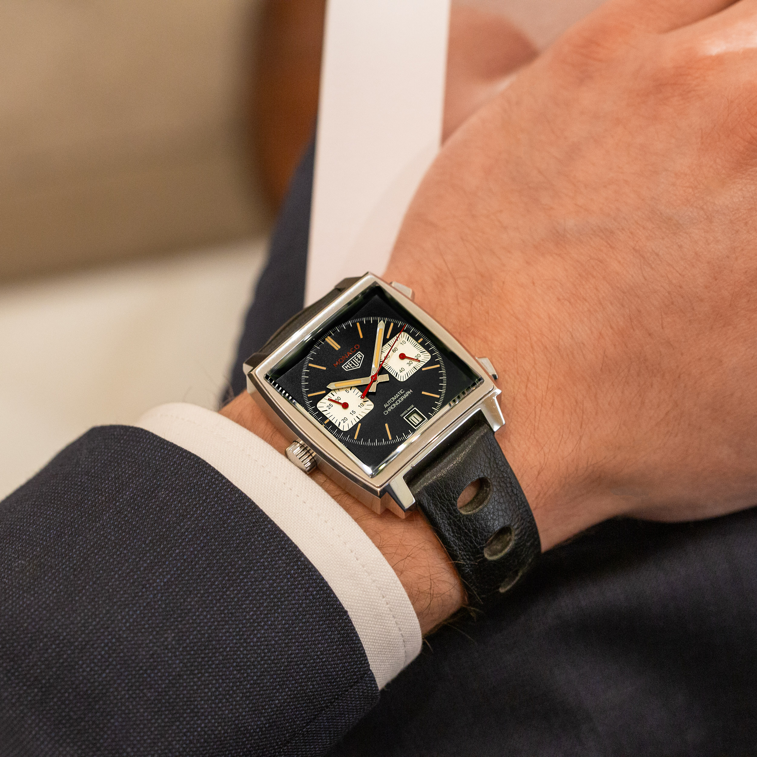 Montre d'occasion TAG Heuer Monaco Calibre 11 " Edition France" - Lepage