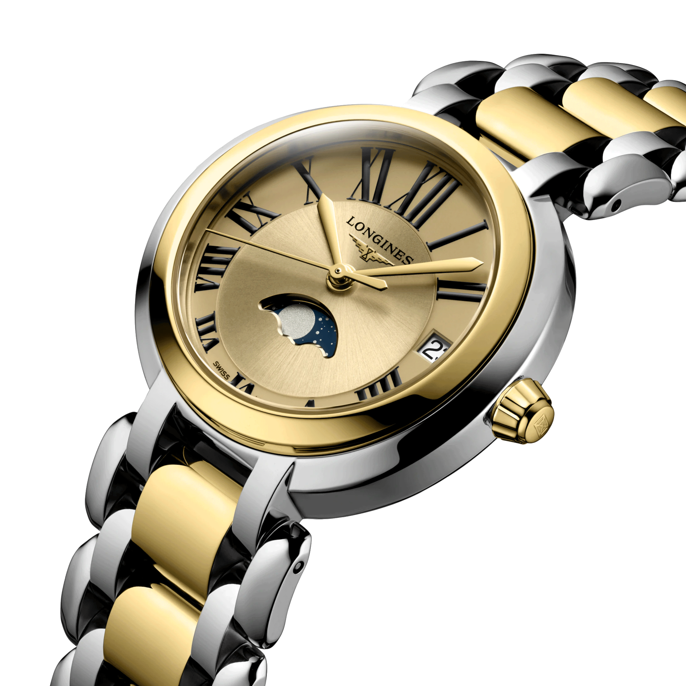 Longines PrimaLuna Gold quartz 30,5 mm Watch L8.115.5.31.7 - Lepage
