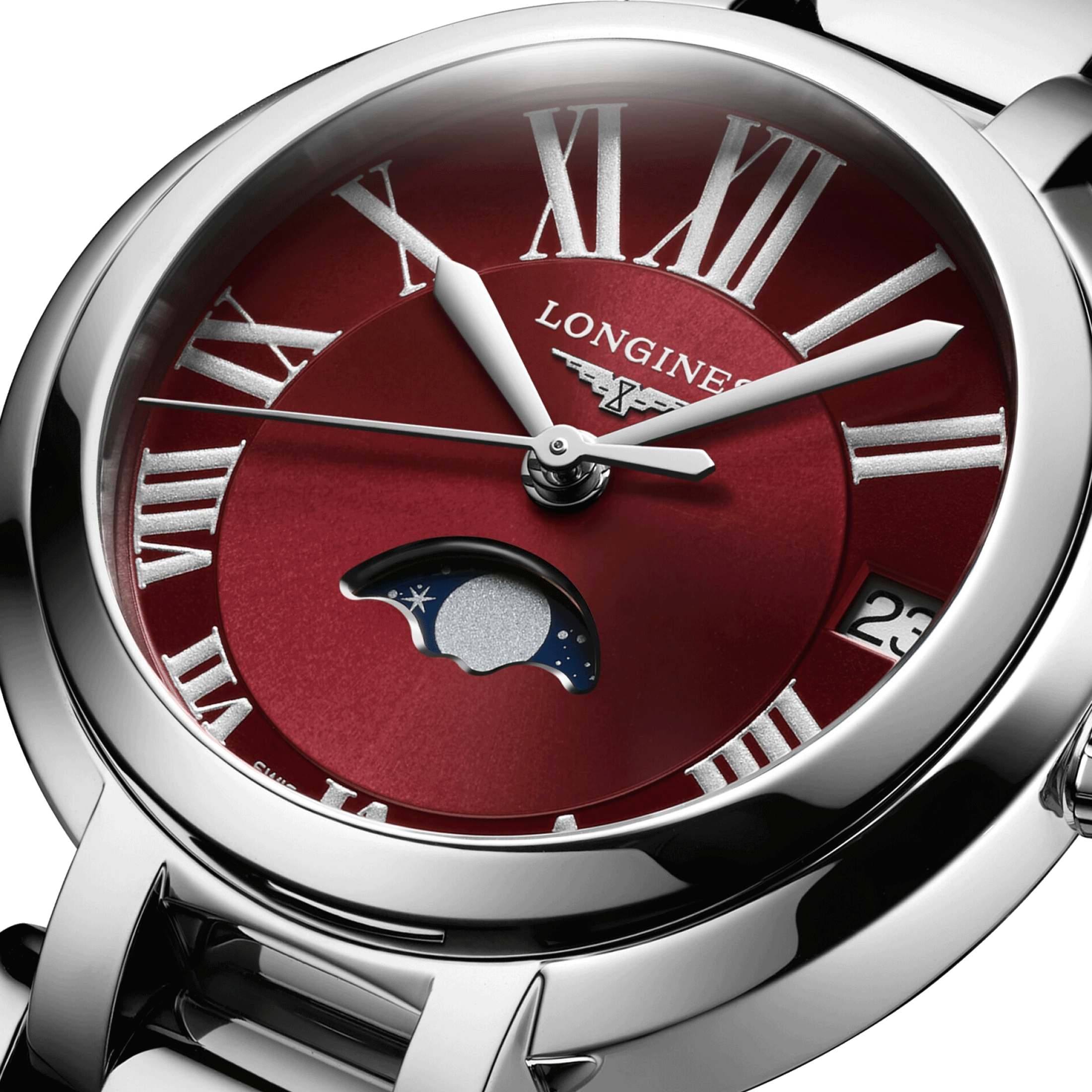 Longines PrimaLuna quartz 30,5 mm Watch L8.115.4.92.6 - Lepage