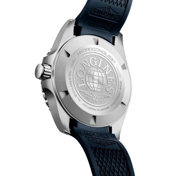 Montre Longines Hydroconquest GMT Auto 43 mm L3.890.4.96.9 - Lepage
