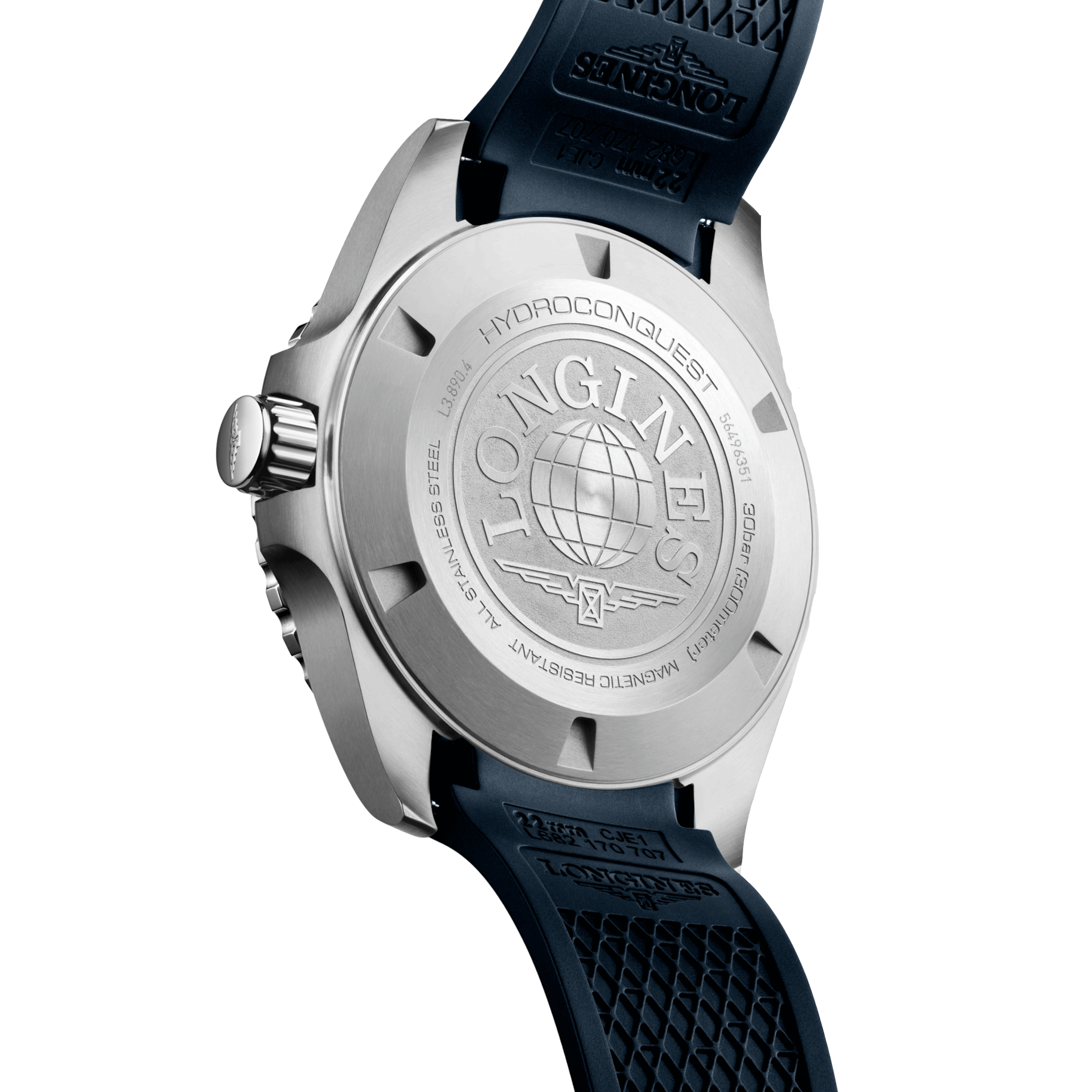 Longines Hydroconquest GMT Auto 43 mm Watch L3.890.4.96.9 - Lepage