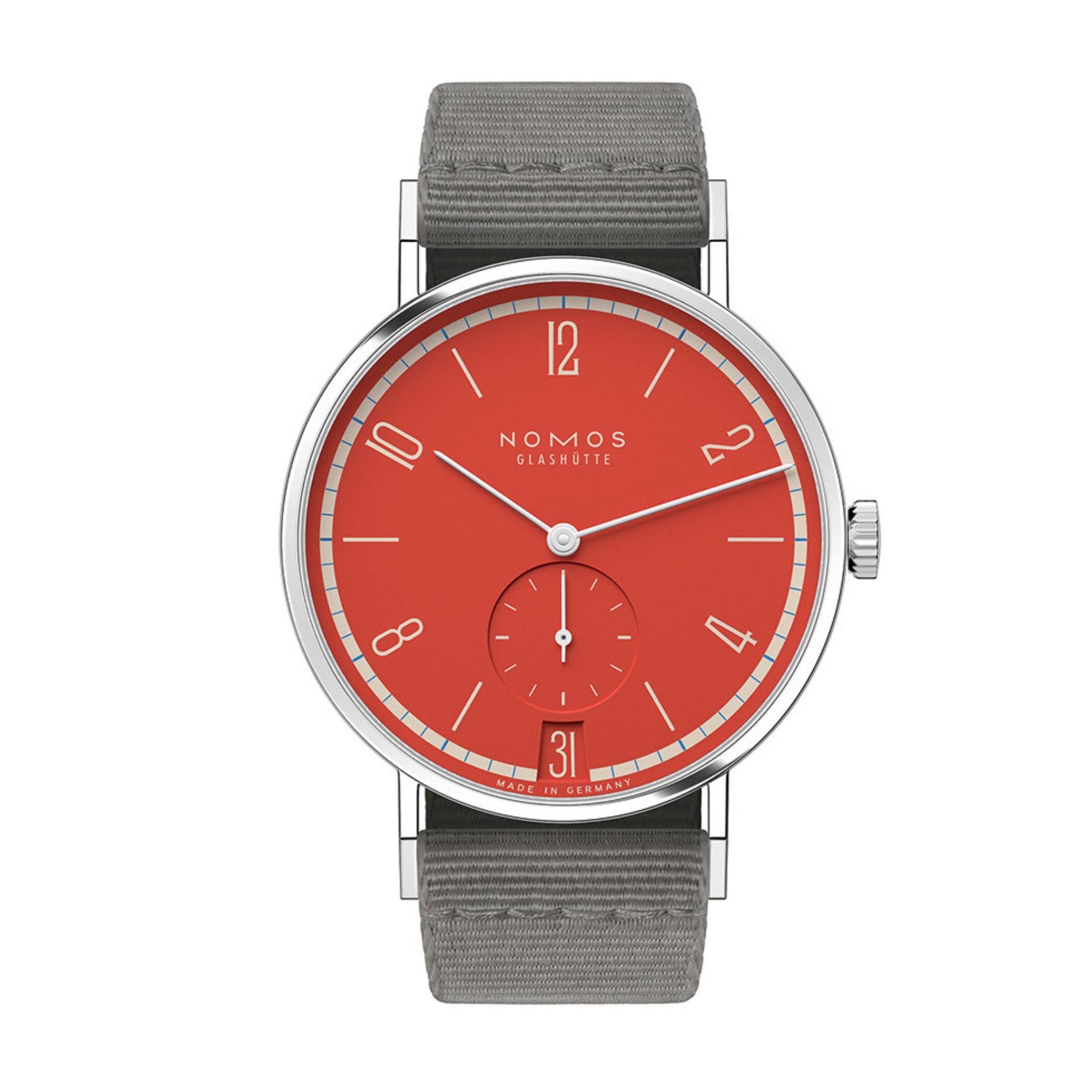 Nomos Tangente 38 Date Rambazamba watch - Limited 175 years mechanical ...