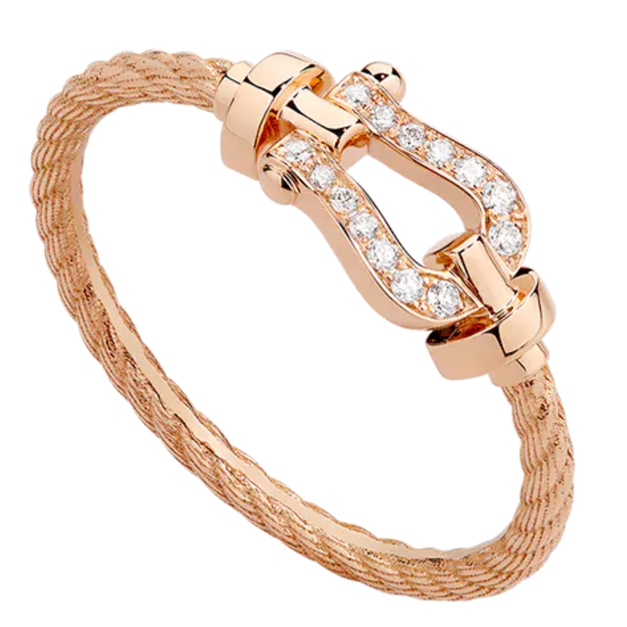 FRED Force 10 SM ring in rose gold with diamonds | Lepage
