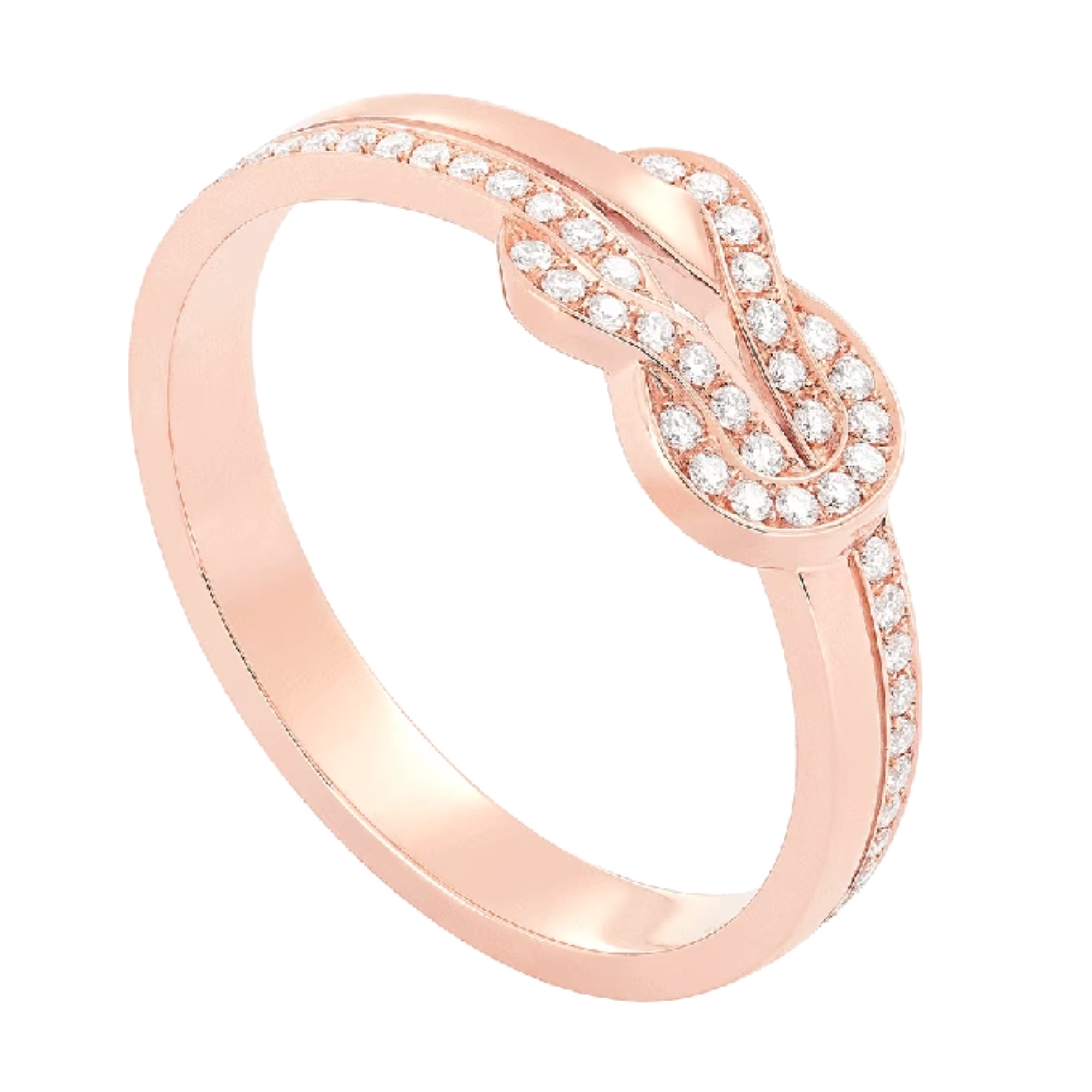 Fred Chance Infinie ring rose gold diamonds | LEPAGE