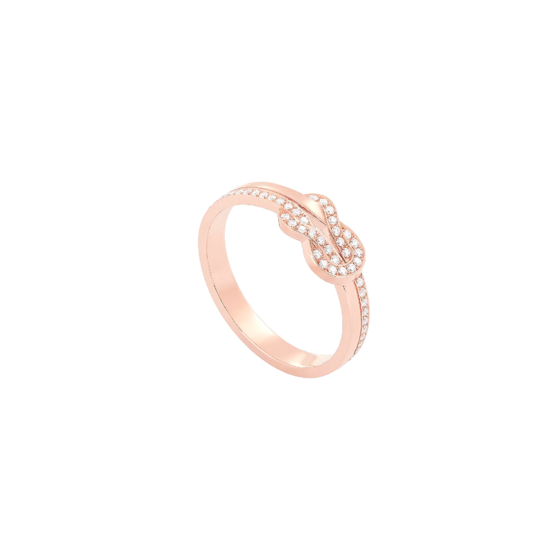 Fred Chance Infinie ring rose gold diamonds | LEPAGE