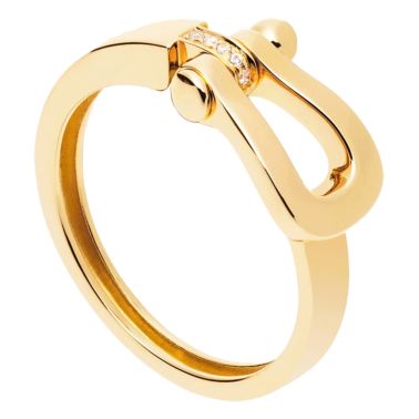 Bague FRED Force 10 or jaune diamants | Lepage