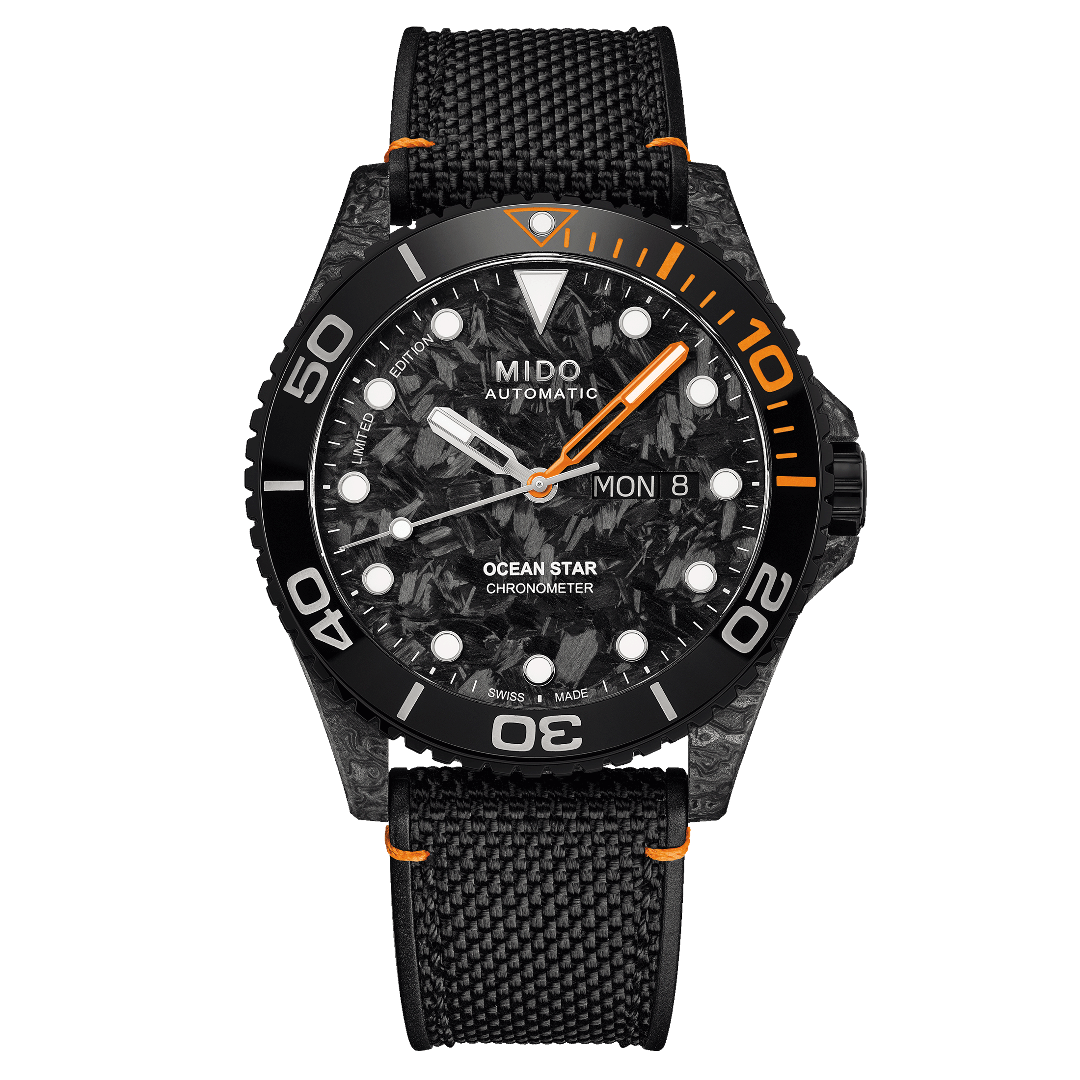 Mido Ocean Star 200C Carbon auto Watch M042.431.77.081.00 - Lepage