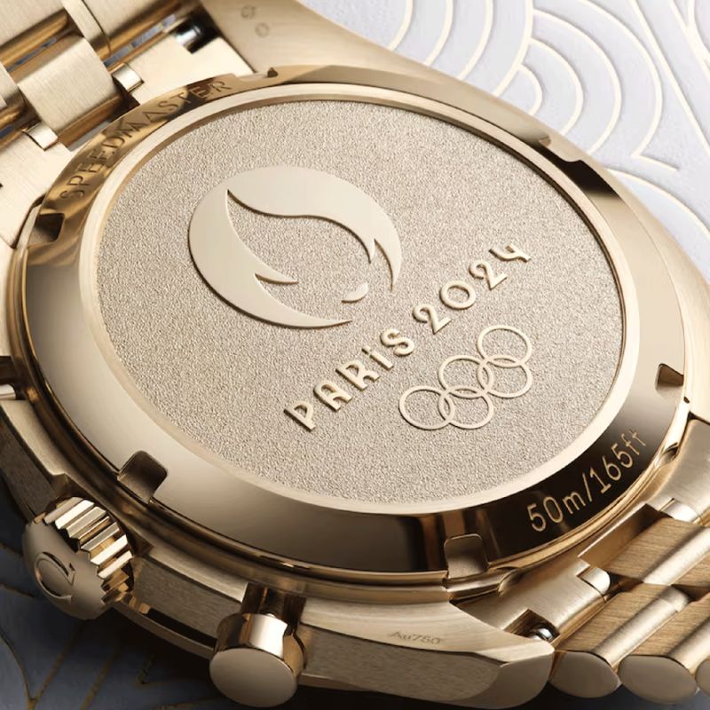 Omega Speedmaster Chronoscope "Paris 2024" Moonshine Gold - Lepage