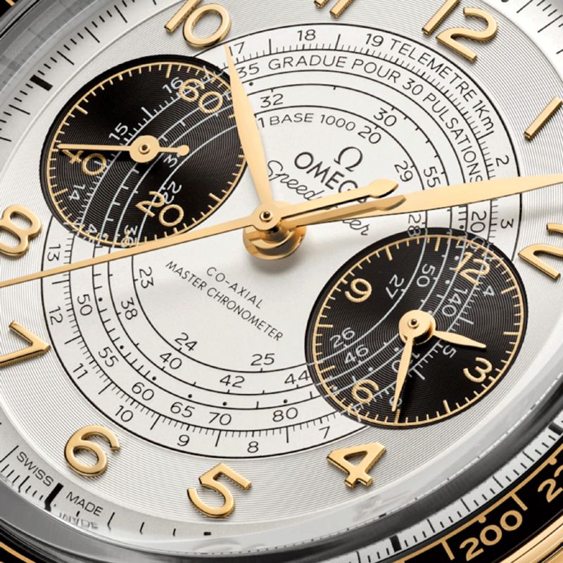 Omega Speedmaster Chronoscope "Paris 2024" Moonshine Gold - Lepage