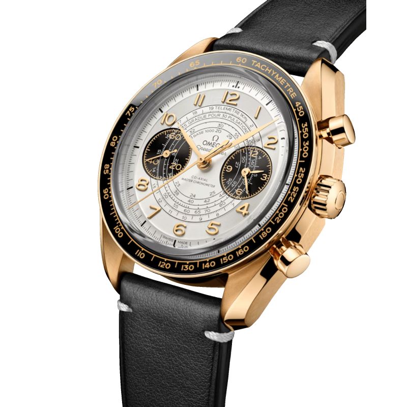 Omega Speedmaster Chronoscope "Paris 2024" Moonshine Gold - Lepage
