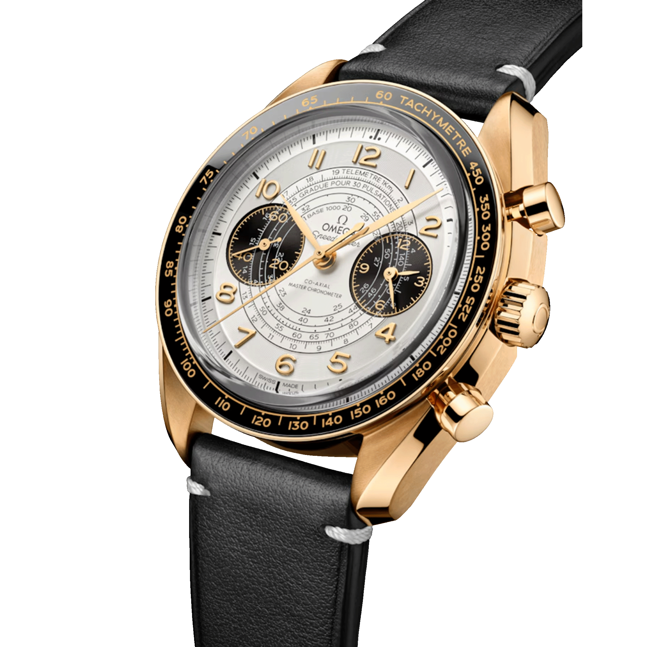 Omega Speedmaster Chronoscope "Paris 2024" Moonshine Gold - Lepage