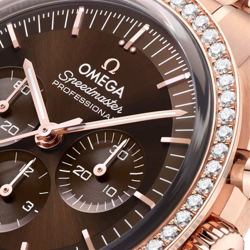 Omega Speedmaster Moonwatch Sedna Gold 310.55.42.50.13.001 - Lepage