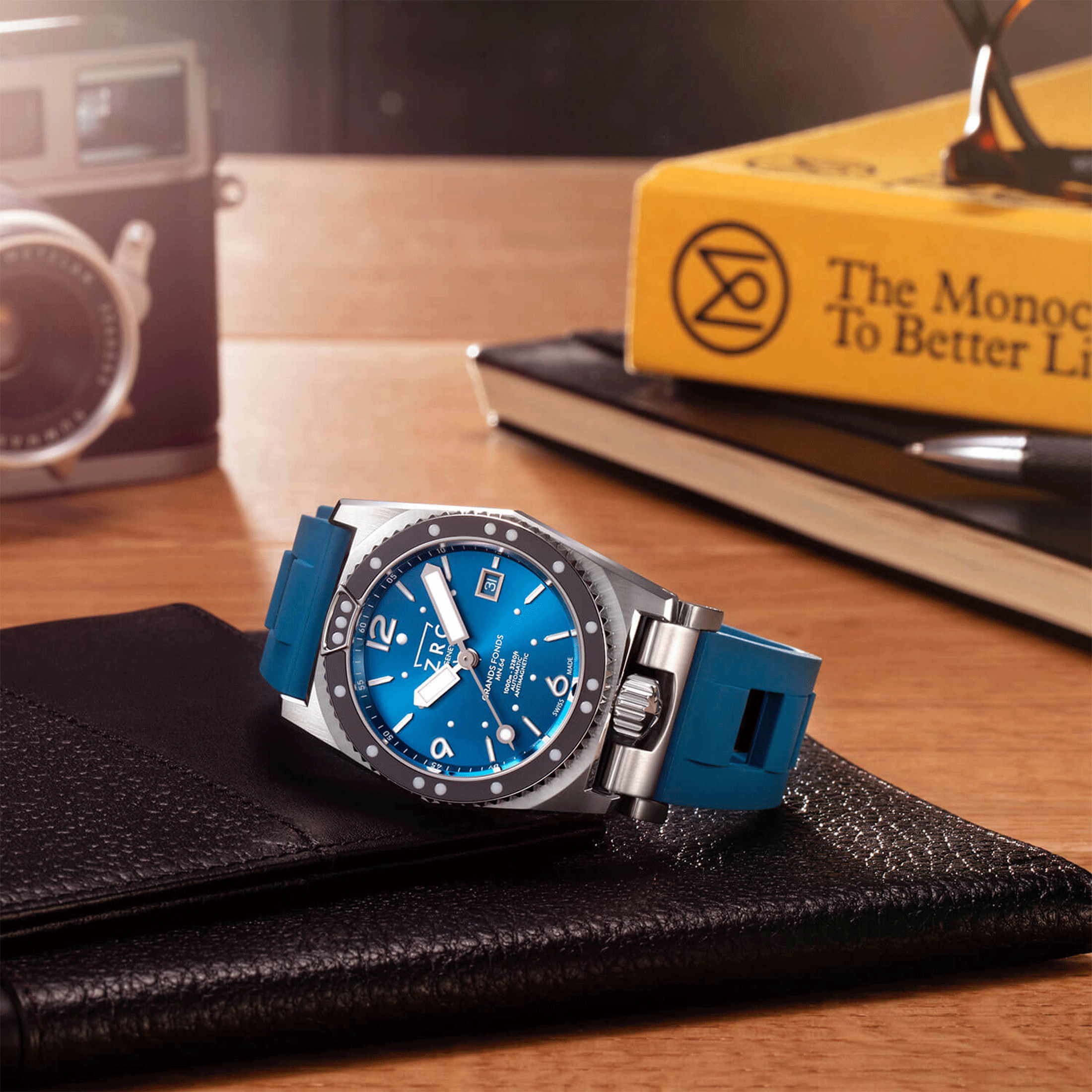 Montre ZRC Grands Fonds 300 MN64 Osmium GF42118 - Lepage