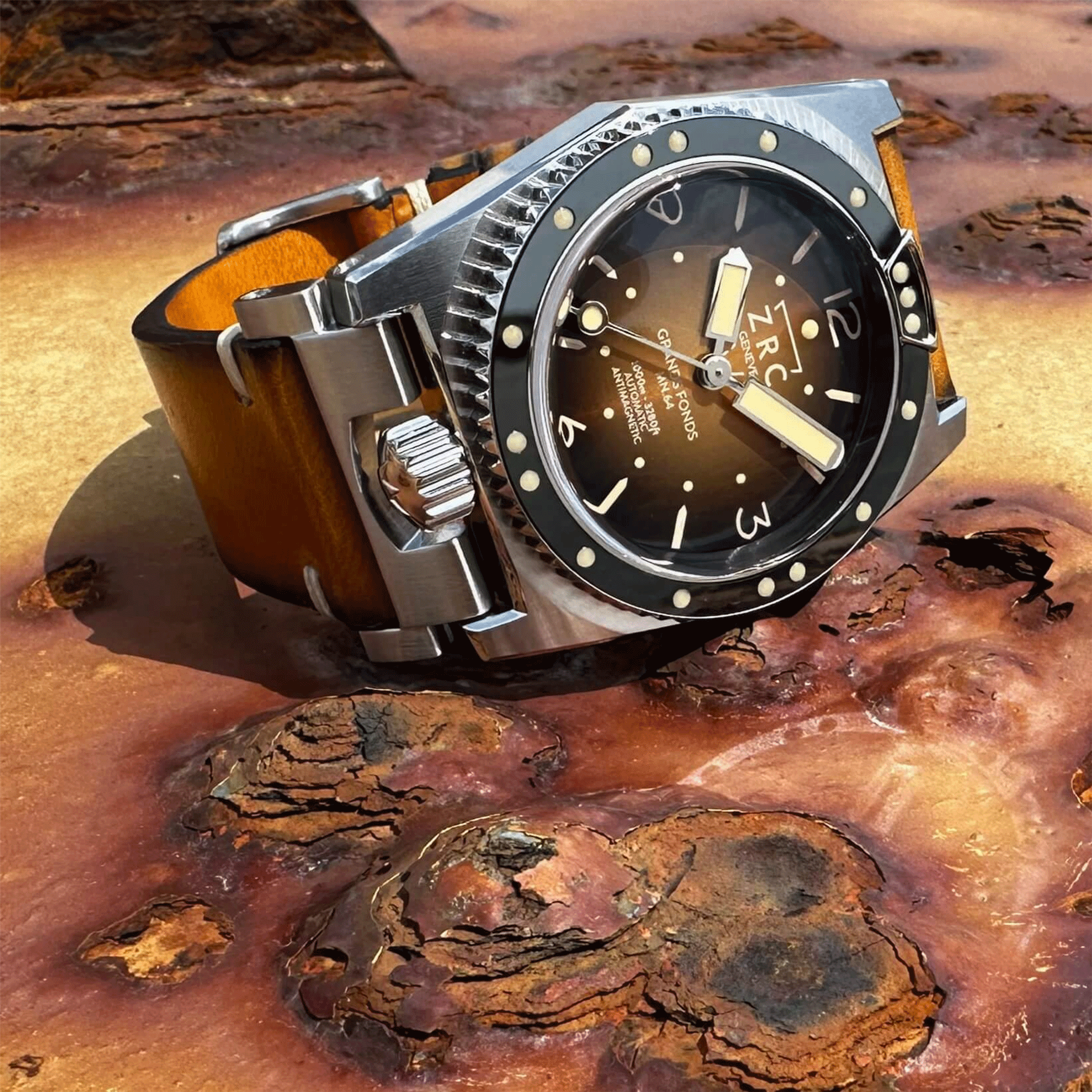 Montre ZRC Grands Fonds 300 MN64 Réédition Tropicalisé GF42215 - Lepage