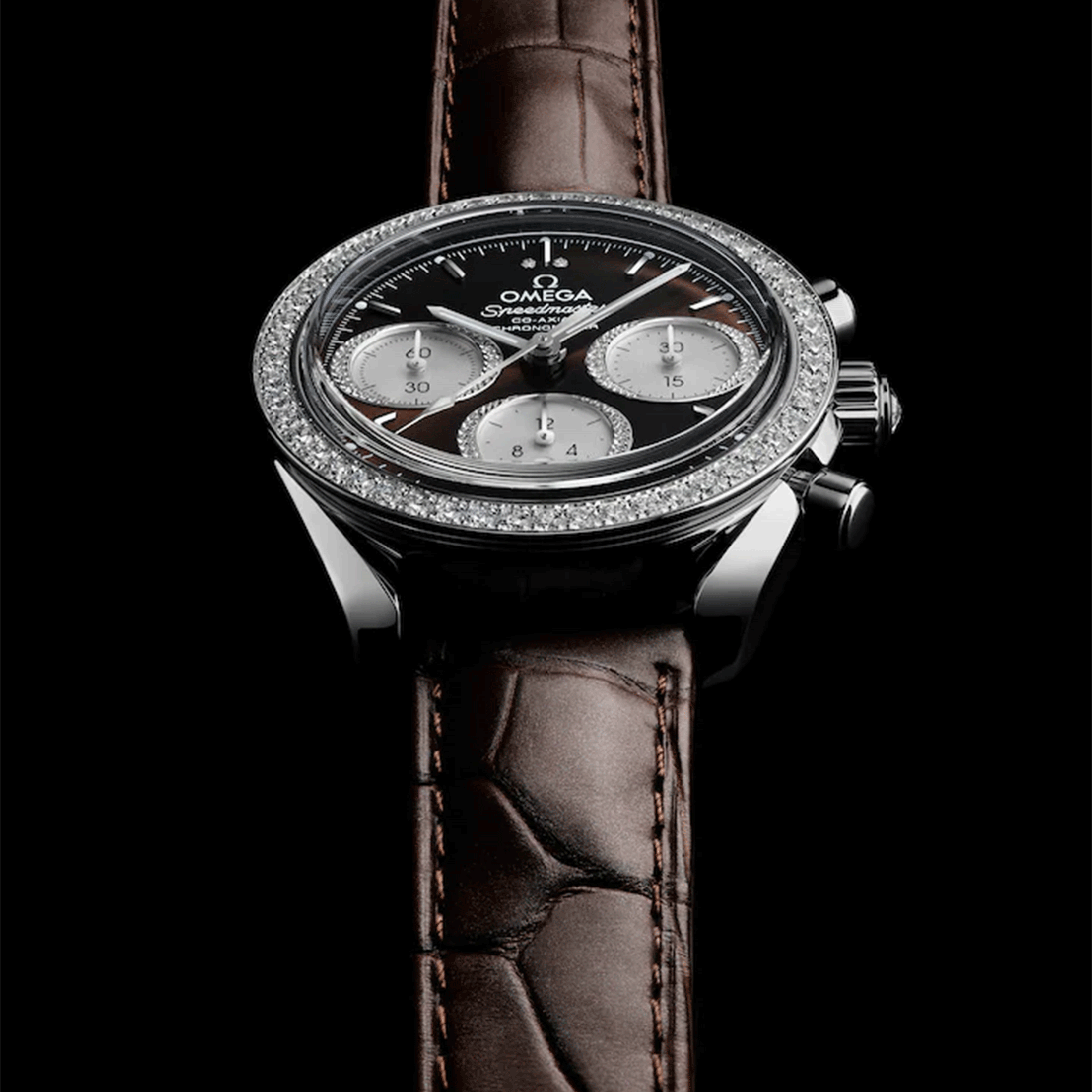 Omega Speedmaster 38 Diamonds 324.18.38.50.63.001 - Lepage