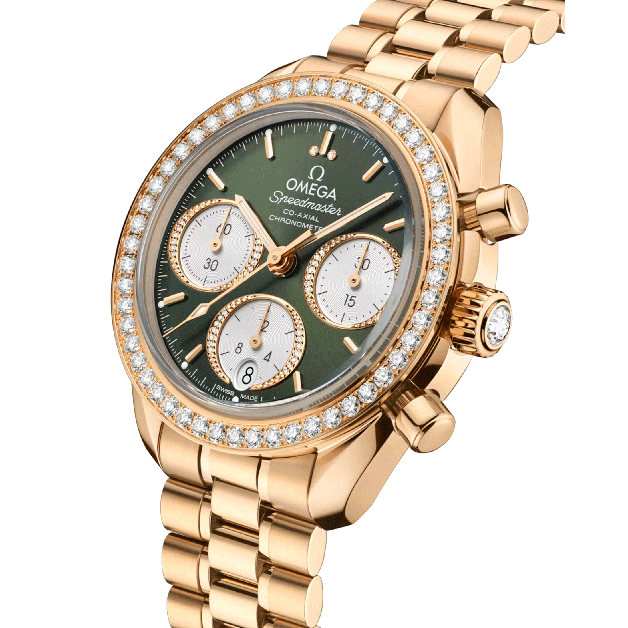Omega Speedmaster 38 Diamonds 324.55.38.50.60.001 - Lepage