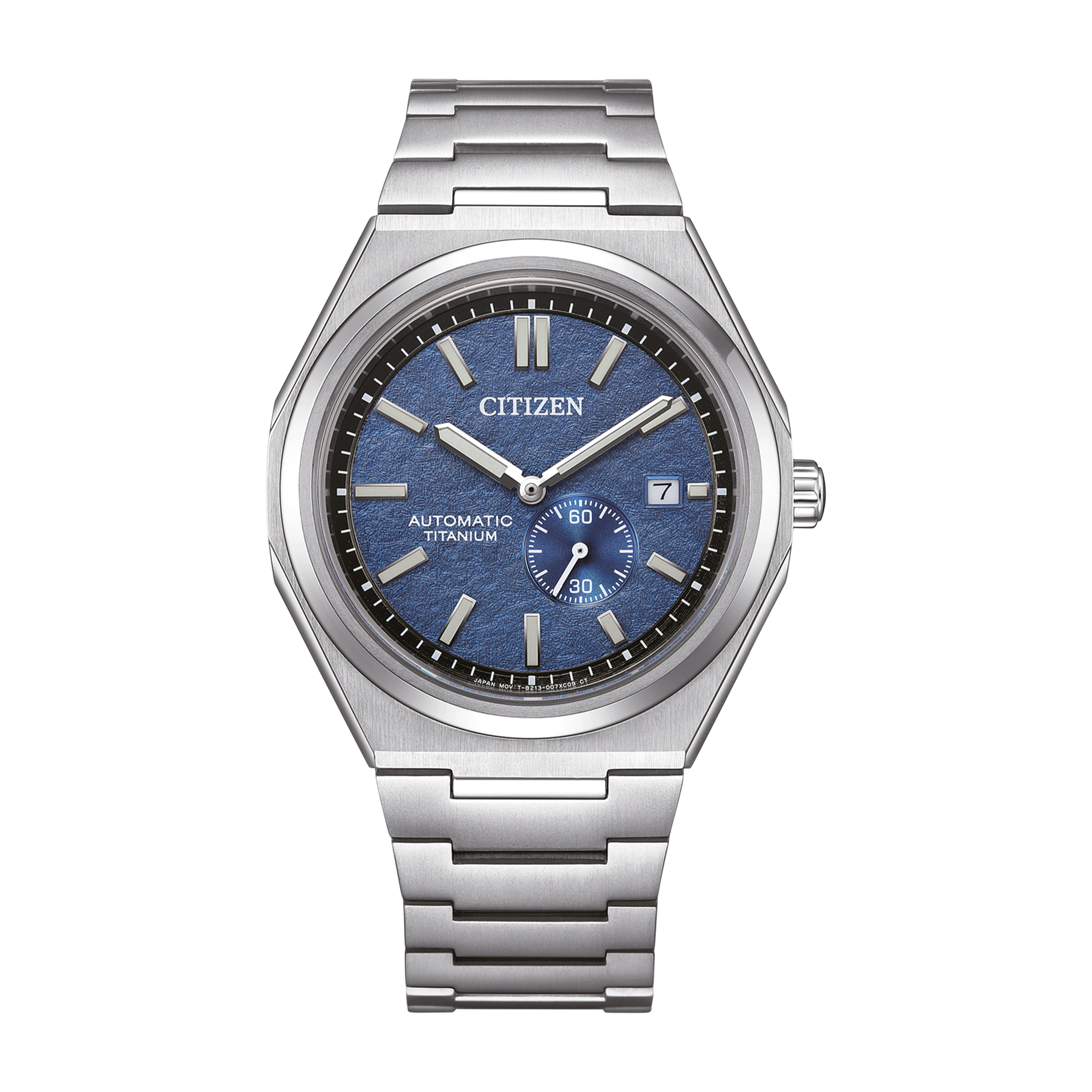Montre Citizen Super Titanium automatique bleu NJ0180-80L - Lepage