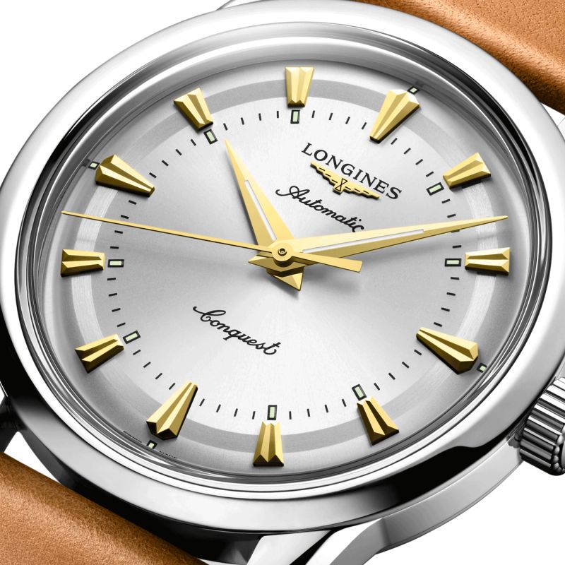 Longines Conquest Heritage auto 38 mm watch L1.649.4.72.2 - Lepage
