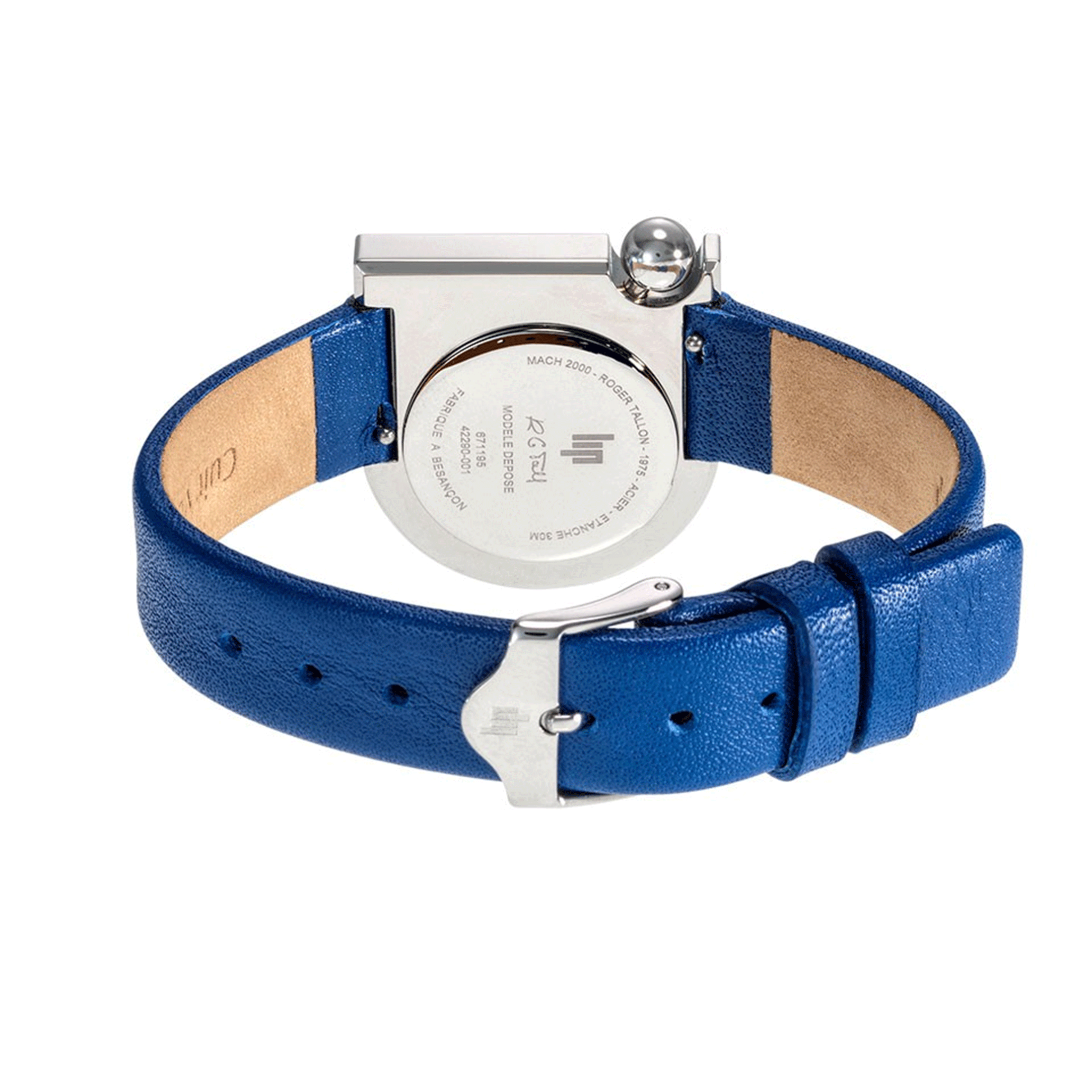 Montre Lip Mach 2000 Mini quartz 30 x 28 mm 671195 - Lepage