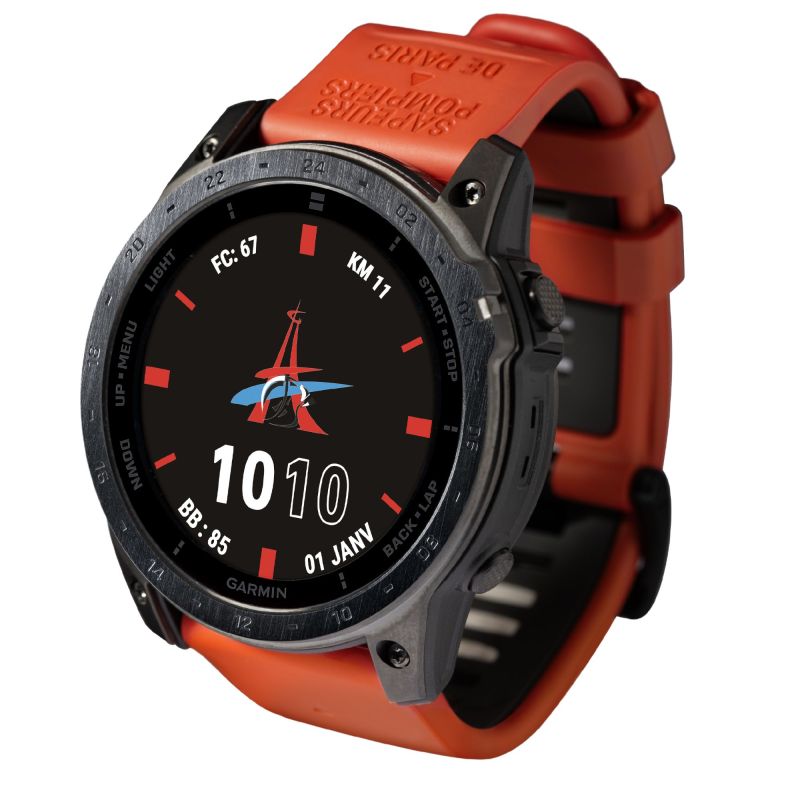 Montre Garmin Tactix 7 AMOLED Edition Brigade des Sapeurs-Pompiers de ...