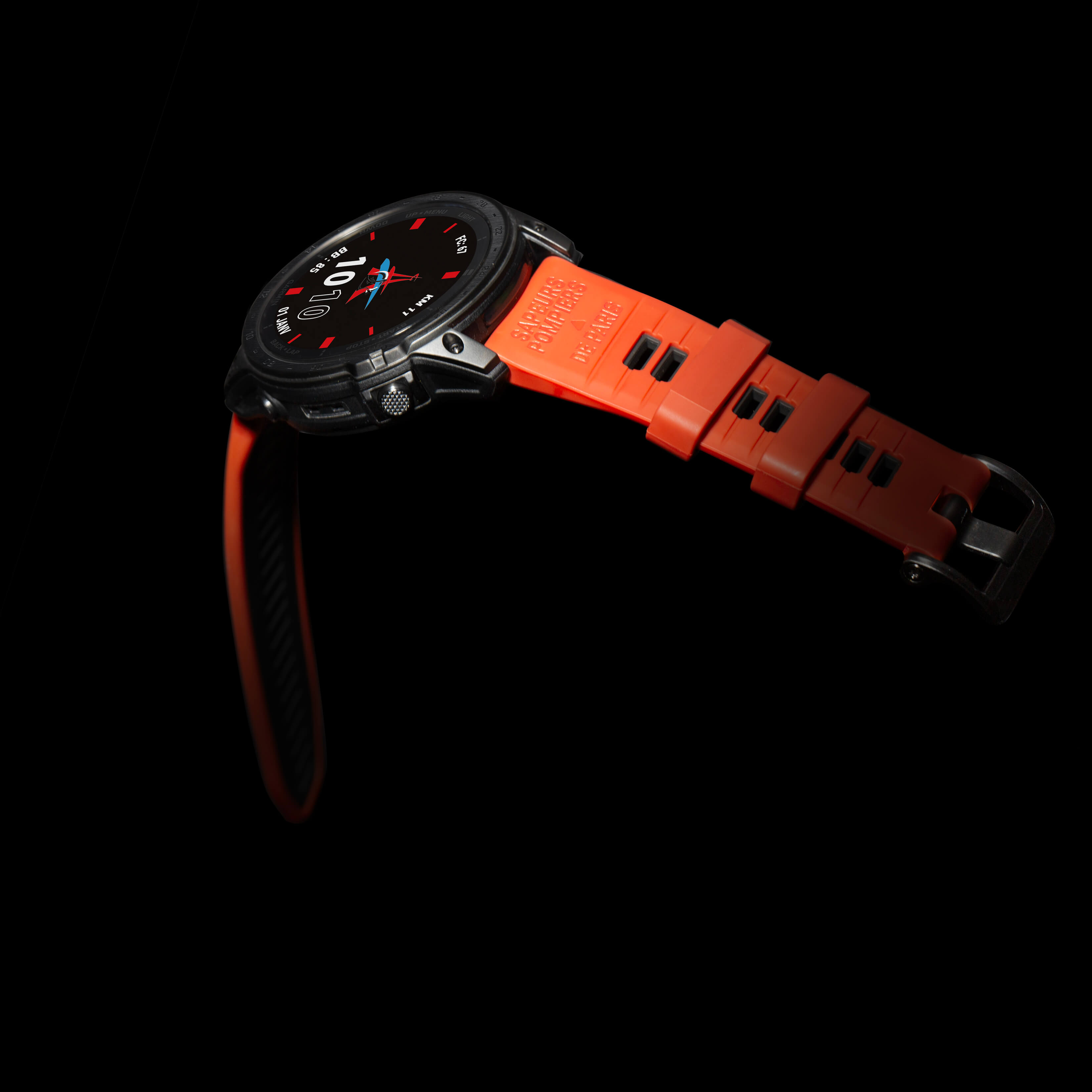 Montre Garmin Tactix 7 AMOLED Edition Brigade des Sapeurs-Pompiers de ...