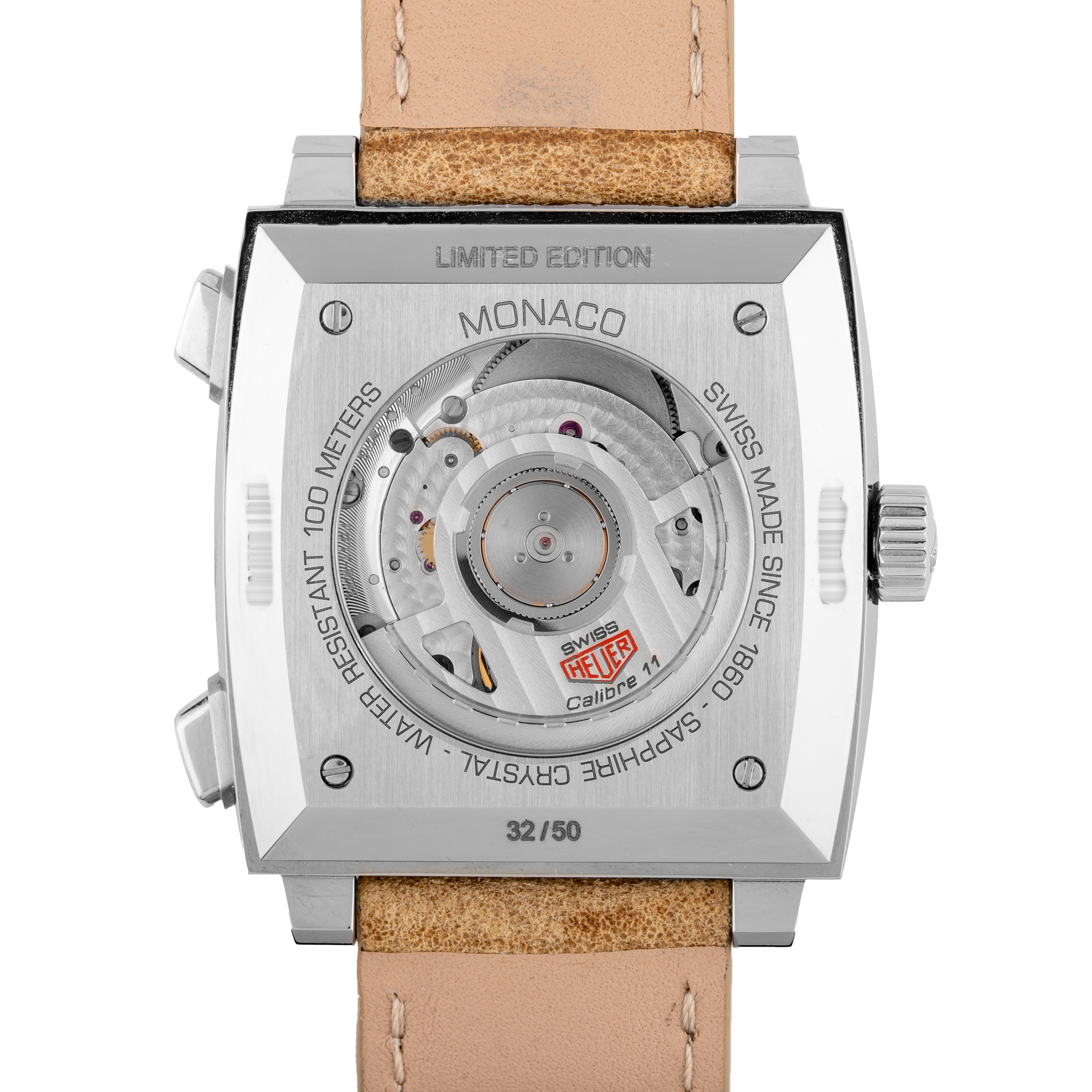 Pre-Owned TAG Heuer Monaco Titanium Boutique Edition Calibre 11 - Lepage