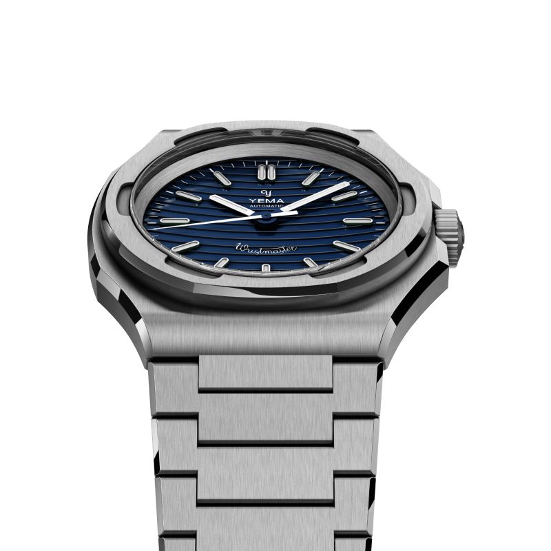 Montre Wristmaster Traveller Micro-Rotor Bleue YWTR22-GMS - Lepage