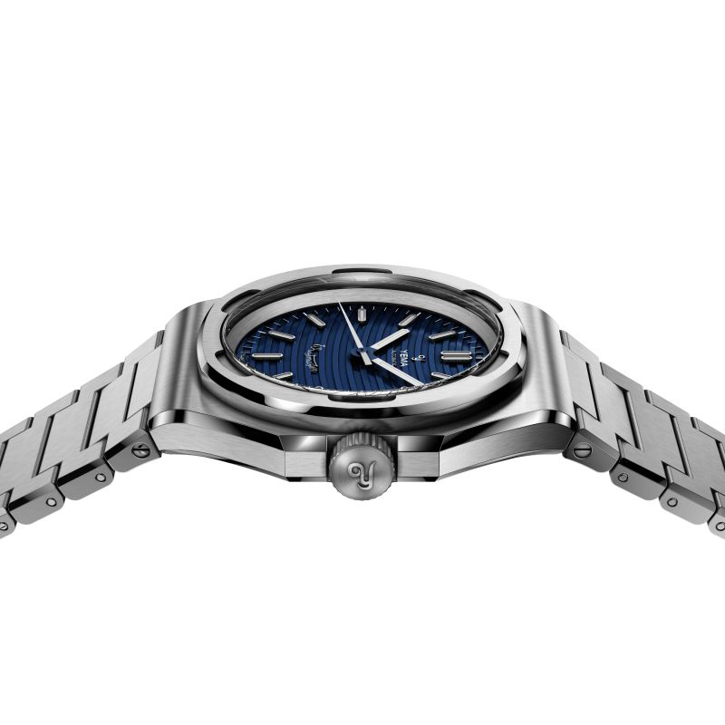 Wristmaster Traveller Micro-Rotor Blue YWTR22-GMS - Lepage